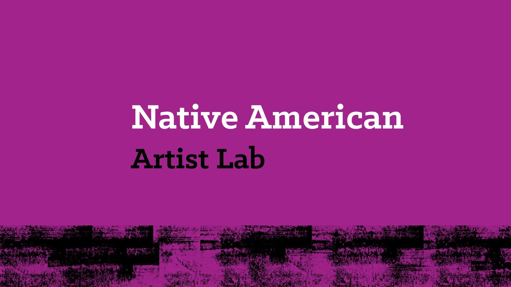 Native American Artist Lab — The Playwrights Realm