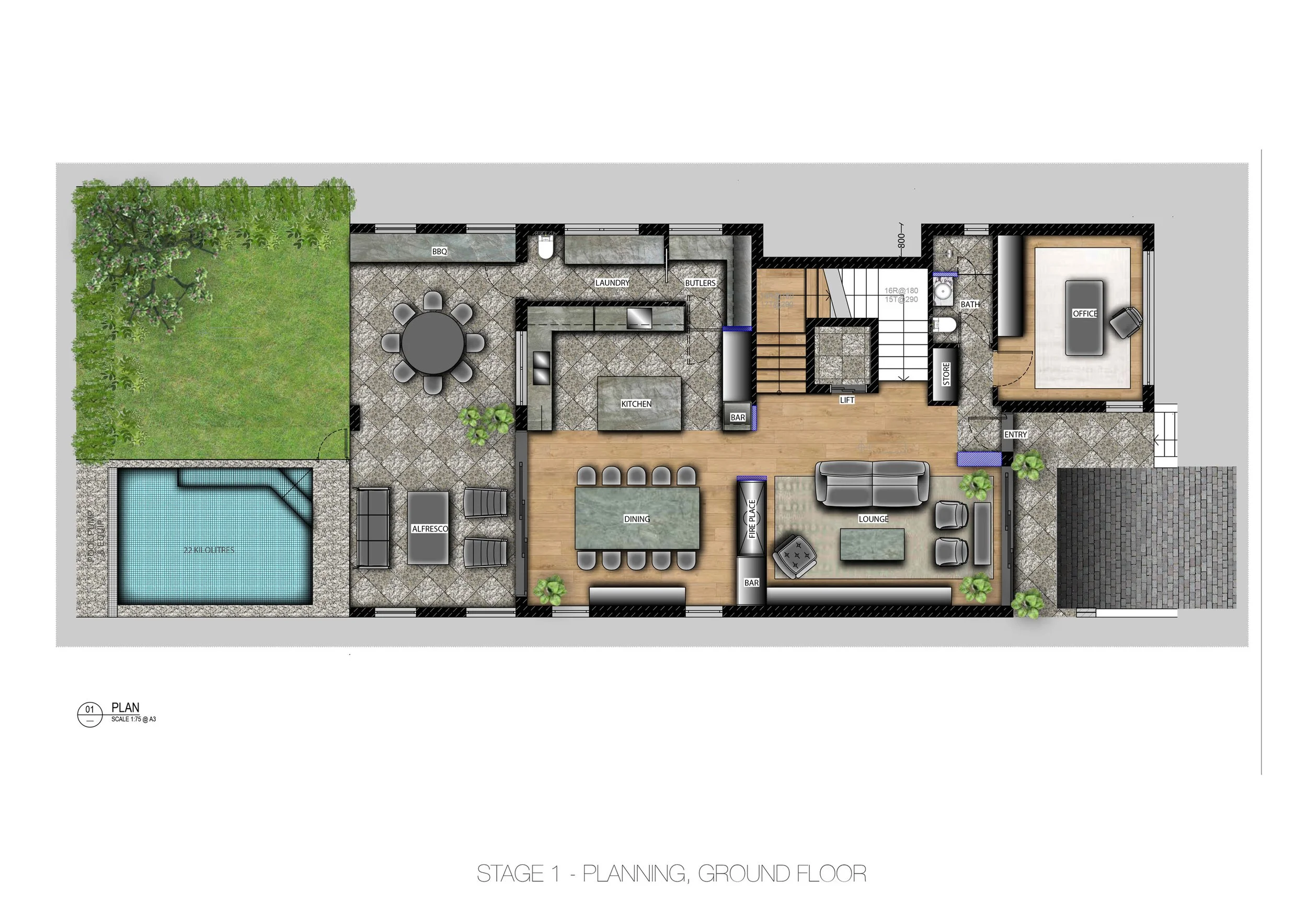 Example Stage 1 Presentation | Kaiko Design Interiors