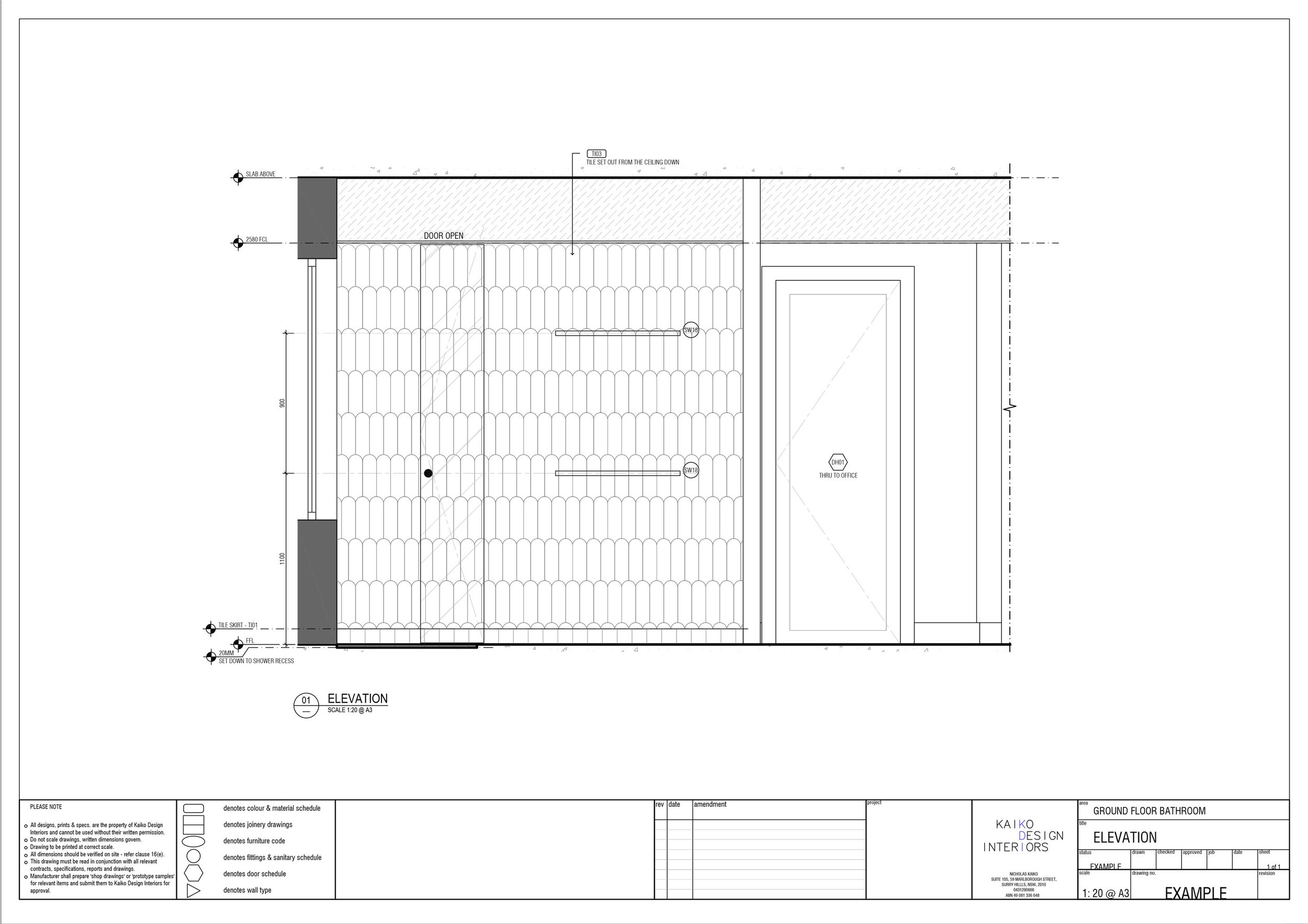 Example Stage 3 Pack | Kaiko Design Interiors