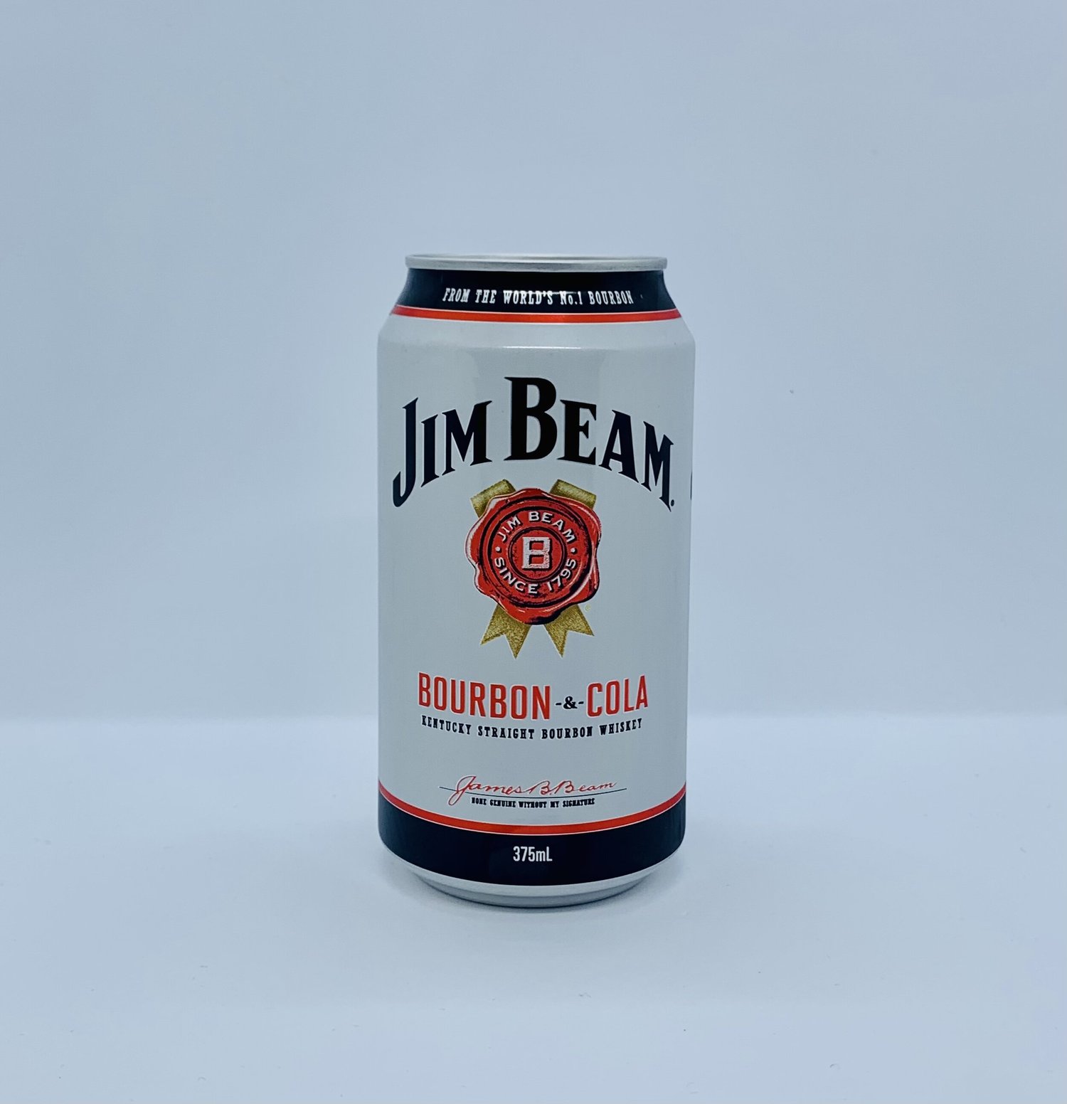 Jim Beam White Label Bourbon Cola Cans 375ml - The Best Picture Of Beam