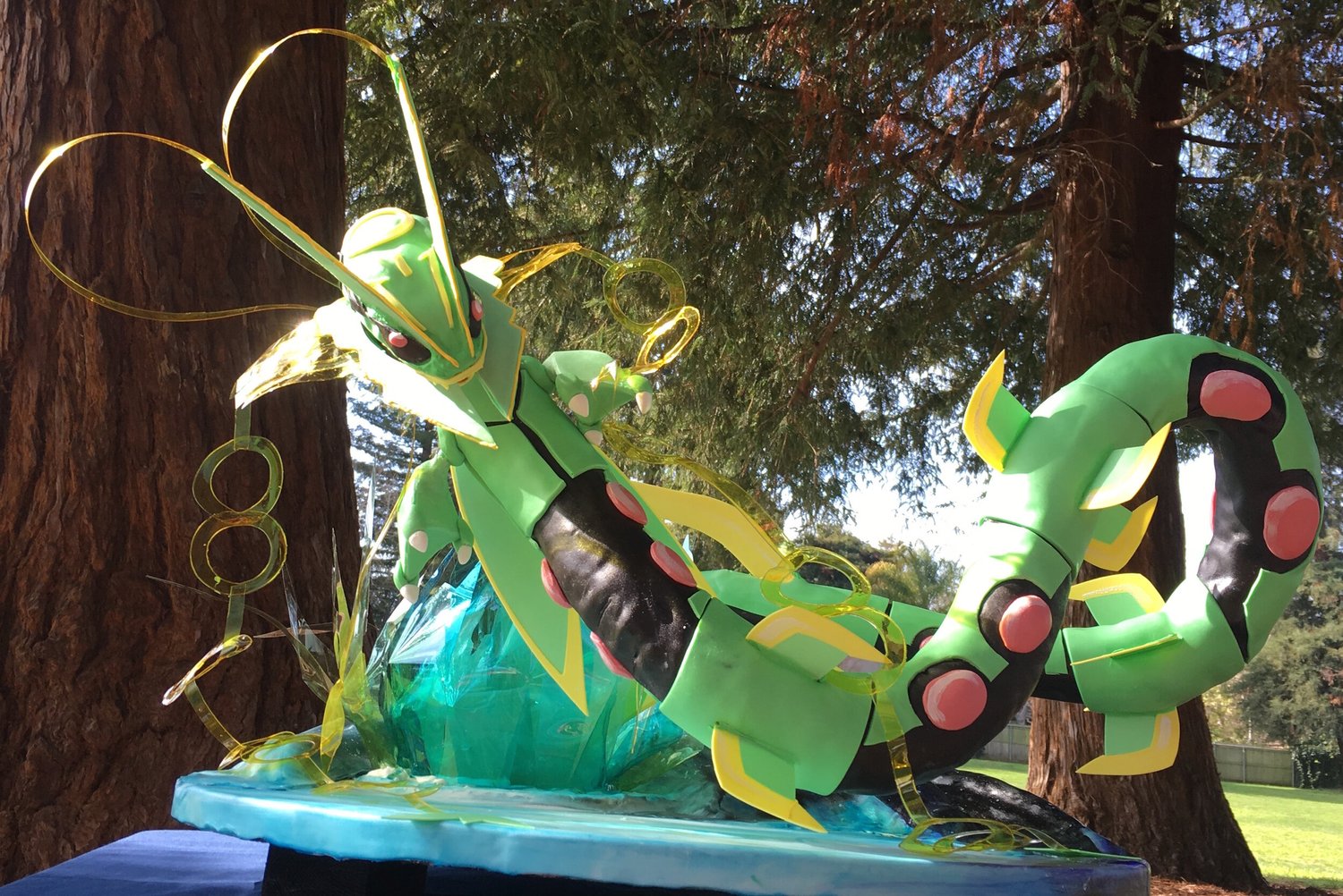 Mega Rayquaza Cake — Do It Myself!
