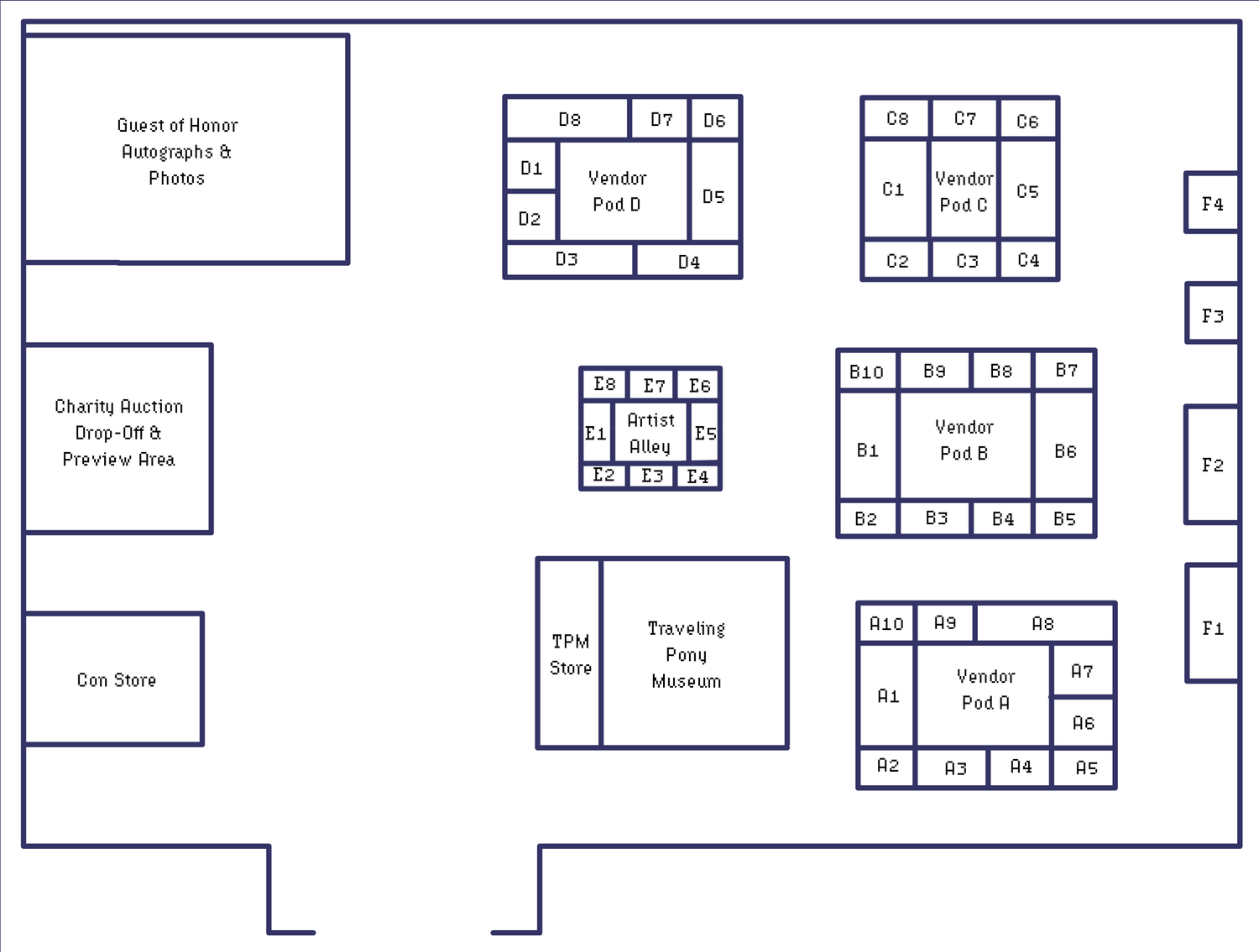 Vendor Hall & Artist Alley — TrotCon