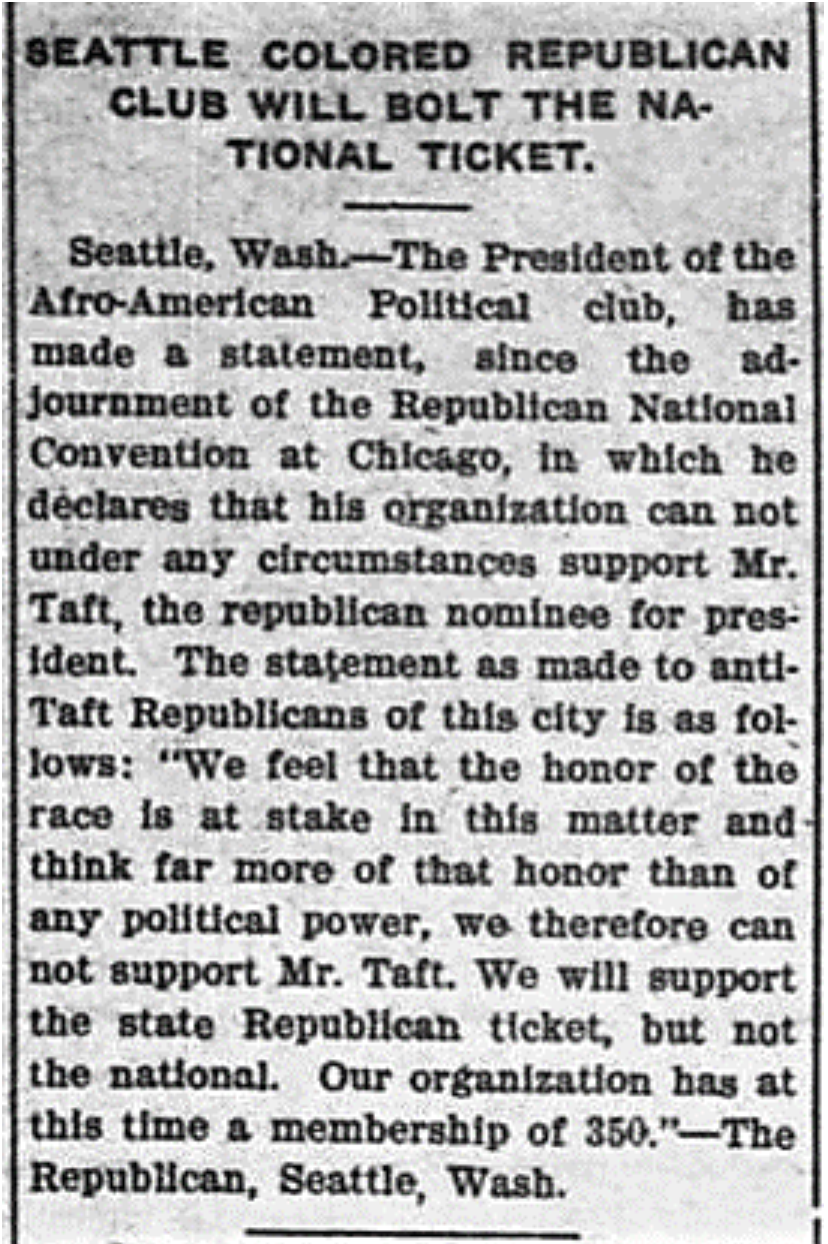 #TBT - Meet Isham Norris, 119 years ago he ran for Seattle City Council ...