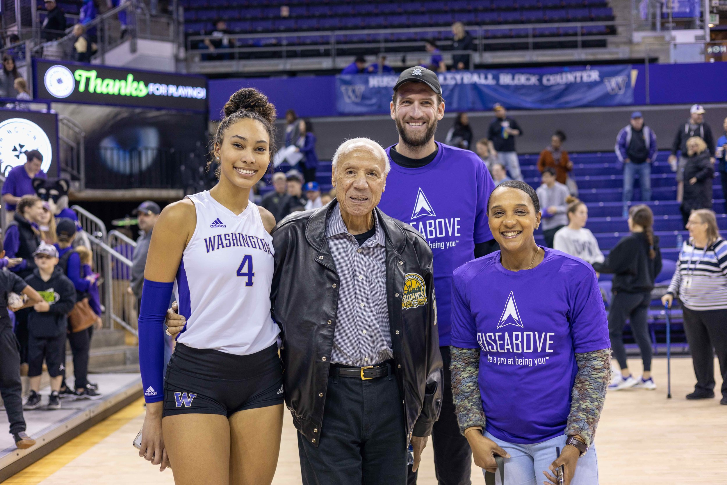 Rise Above celebrates Native American and First Nations night at the UW ...