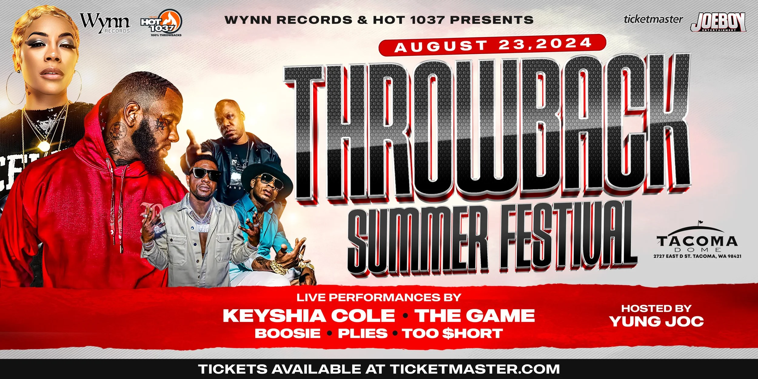 Throwback Summer Festival (Keyshia Cole, The Game, Boosie, Plies and ...