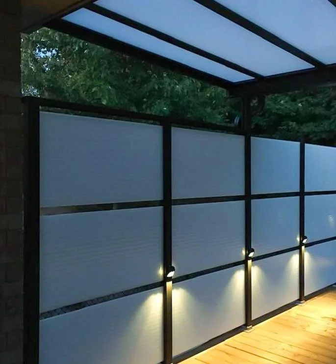 SunWall Outdoor Privacy Screen — Sunspace by Raleigh Sunrooms