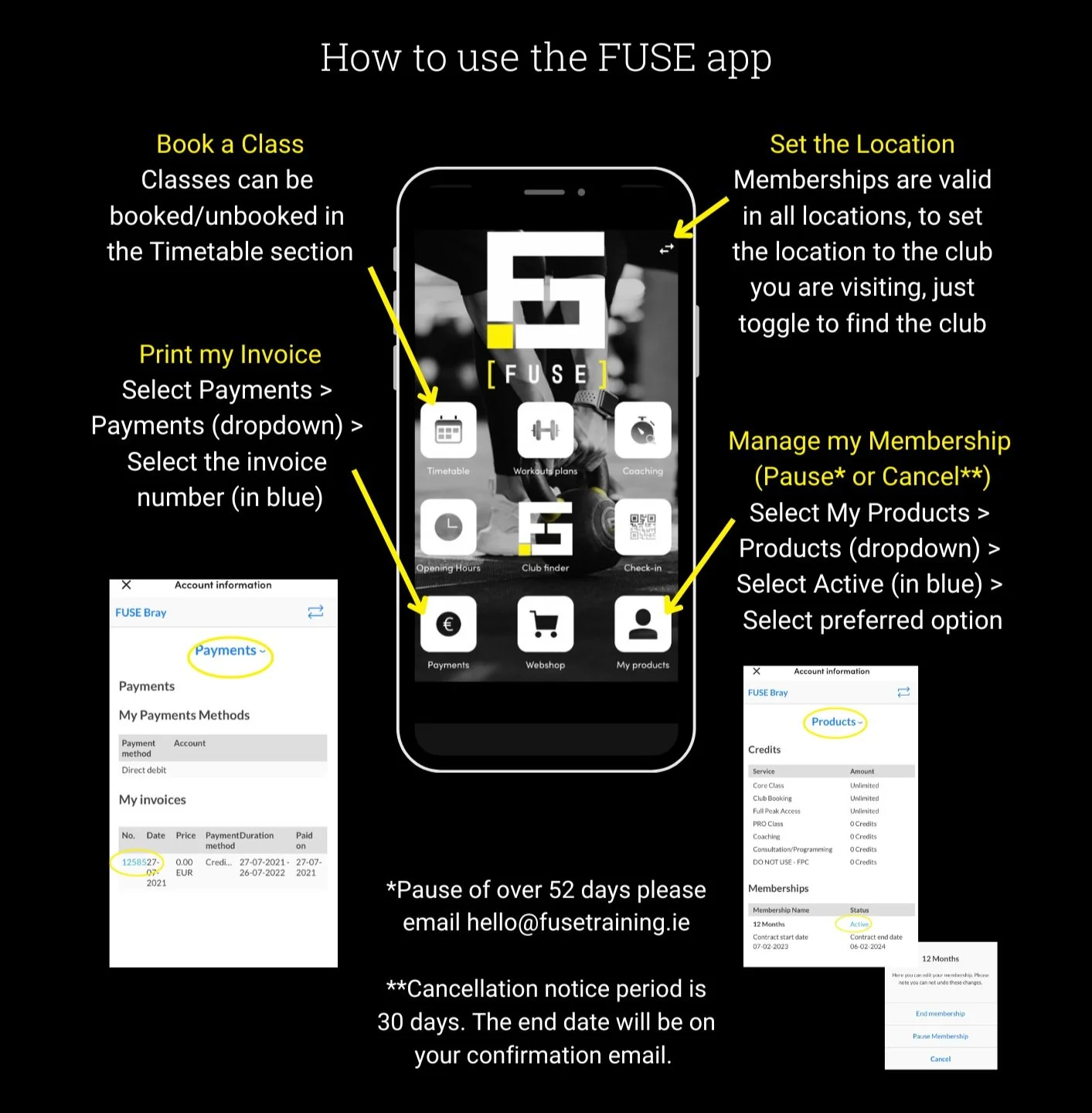 FUSE APP — FUSE | Gyms Powered By Community