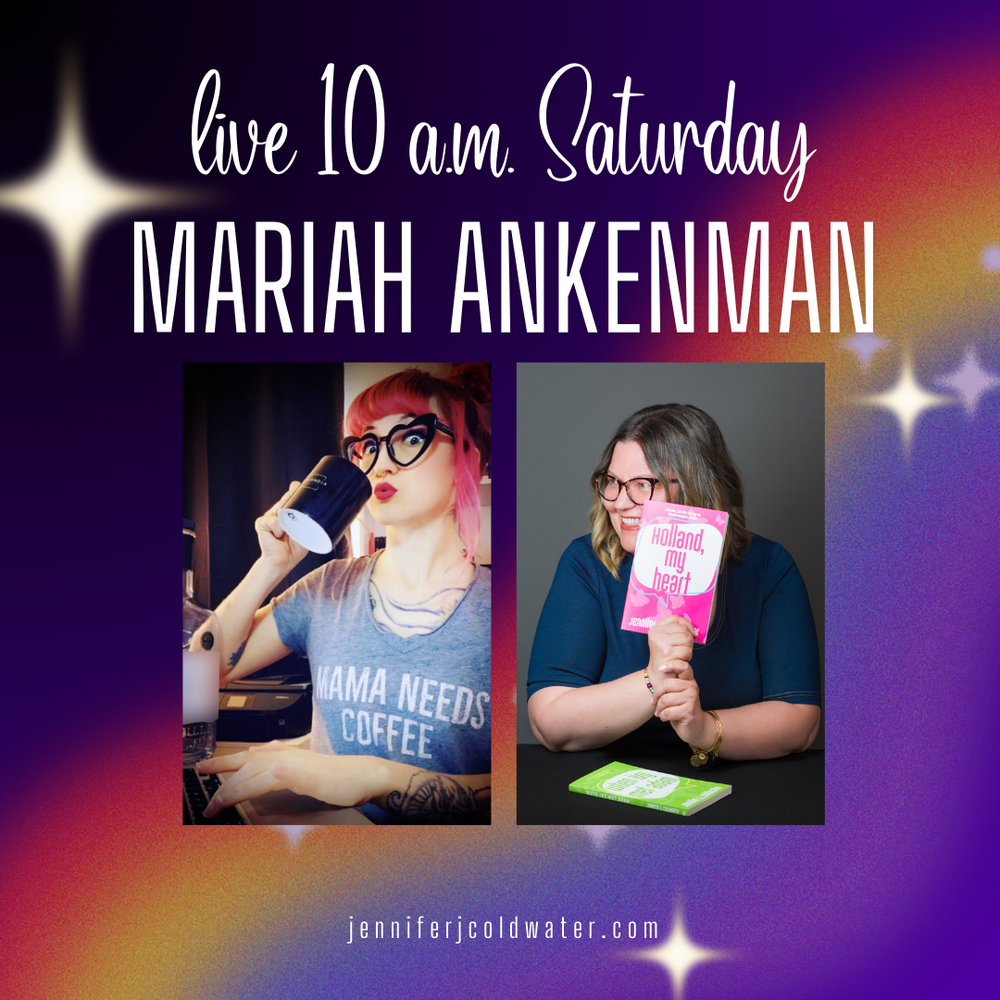 Interview with Romance Novelist Mariah Ankenman + Instagram Live on Nov ...