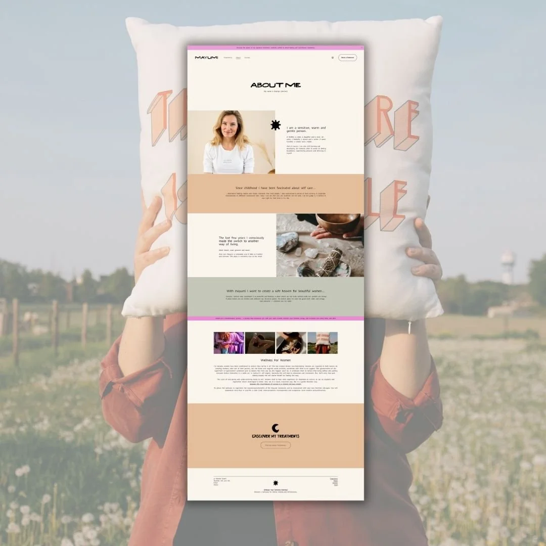 Mayumi Holistic Wellbeing | Brand & Website Design — Salt & Chalk Studio