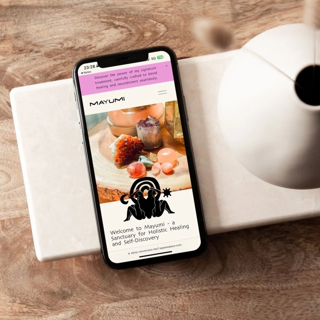 Mayumi Holistic Wellbeing | Brand & Website Design — Salt & Chalk Studio