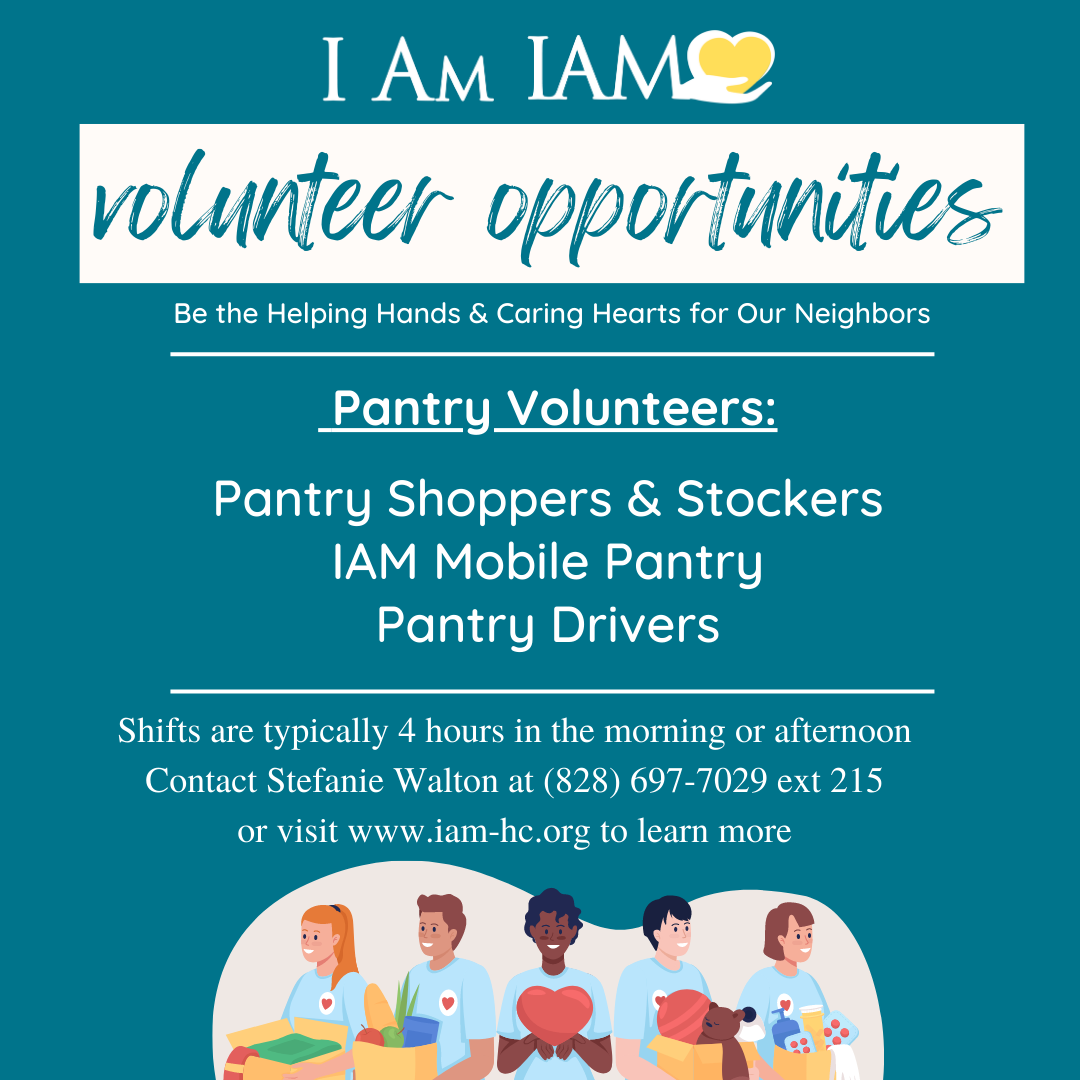 Volunteer Opportunities — Interfaith Assistance Ministry
