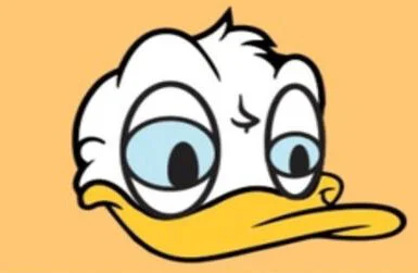 Duck Face Cartoon Meme