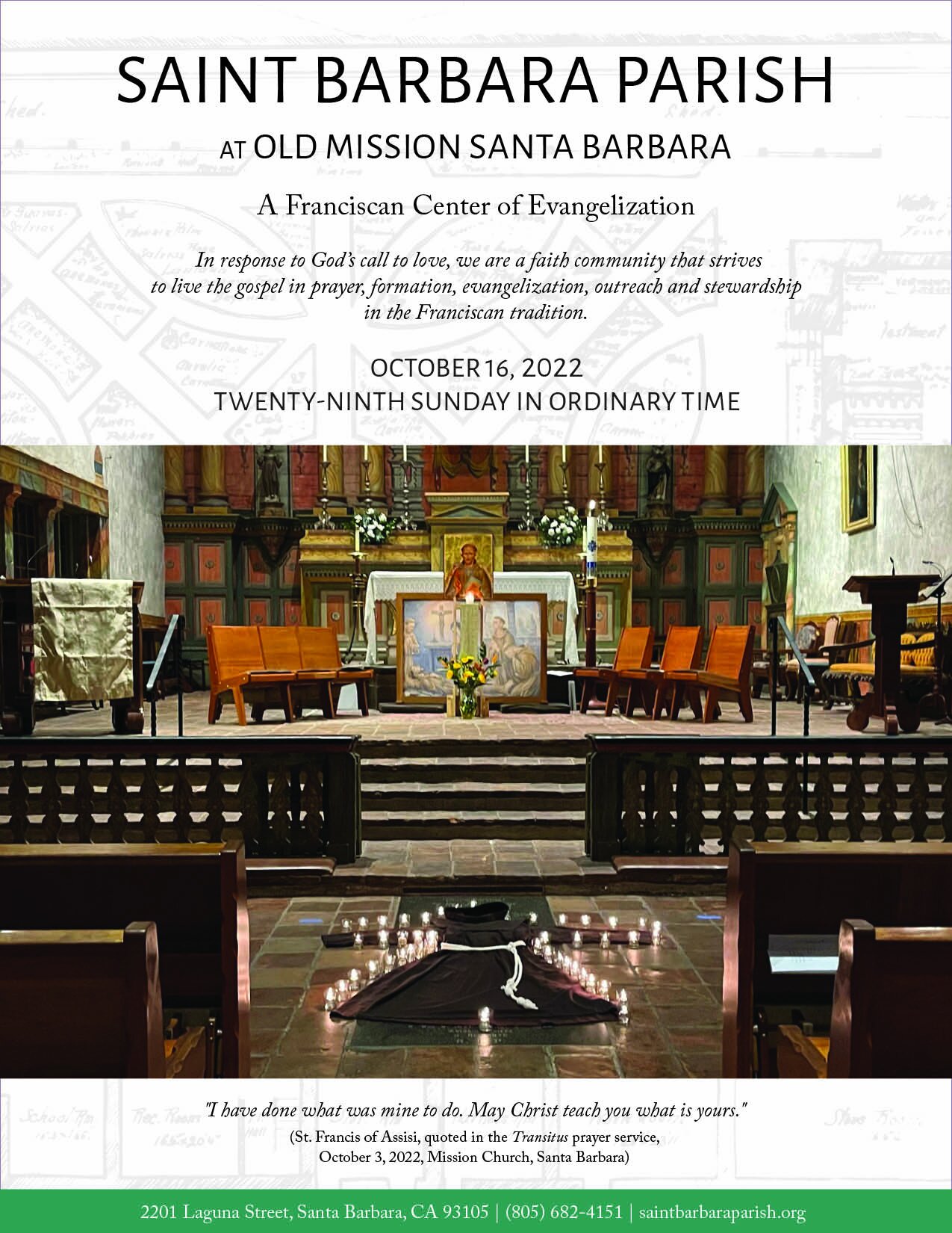 October 16, 2022 — St. Barbara Parish October 16, 2022 — St. Barbara Parish