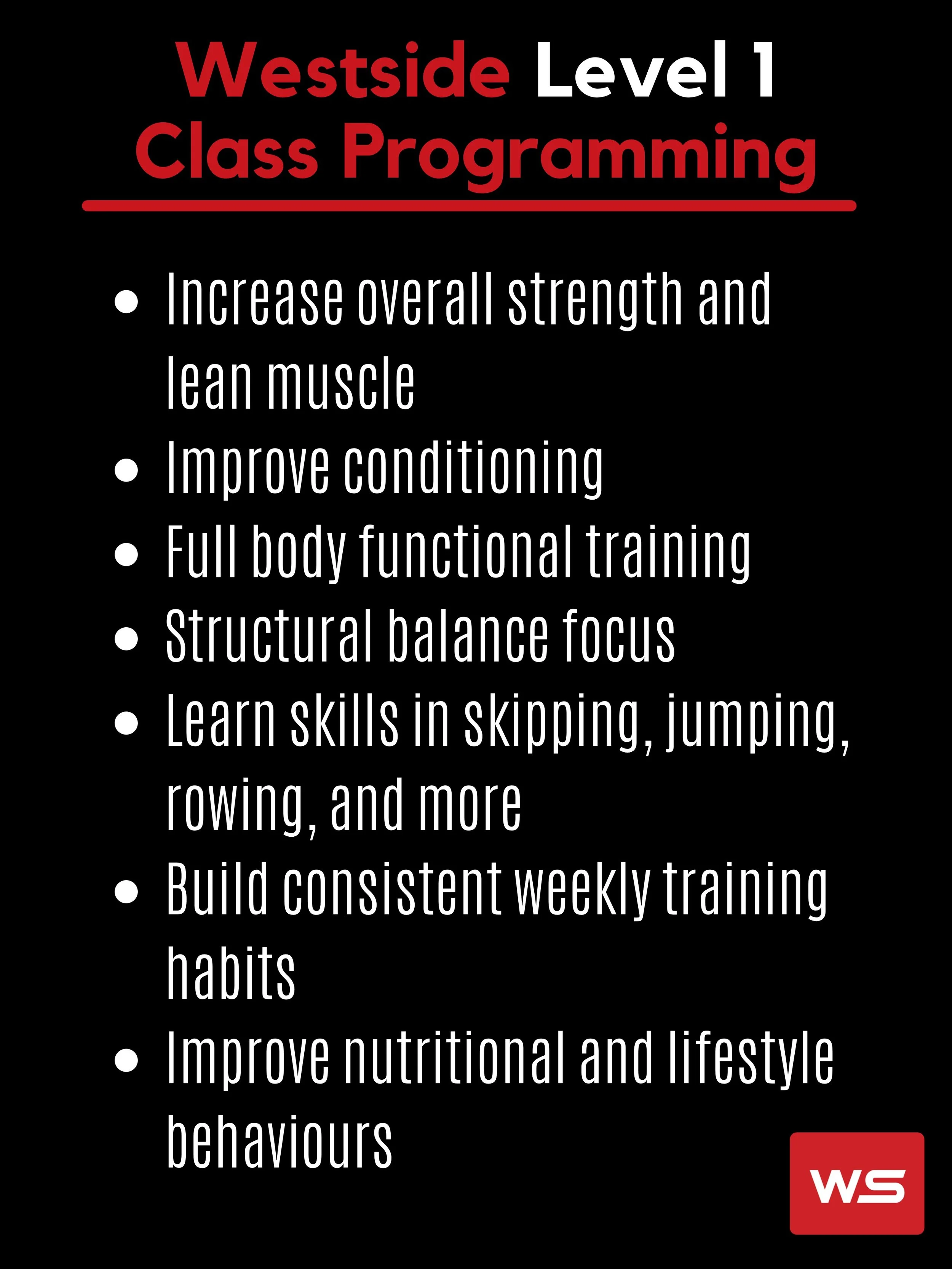 General 2 — Westside-Training