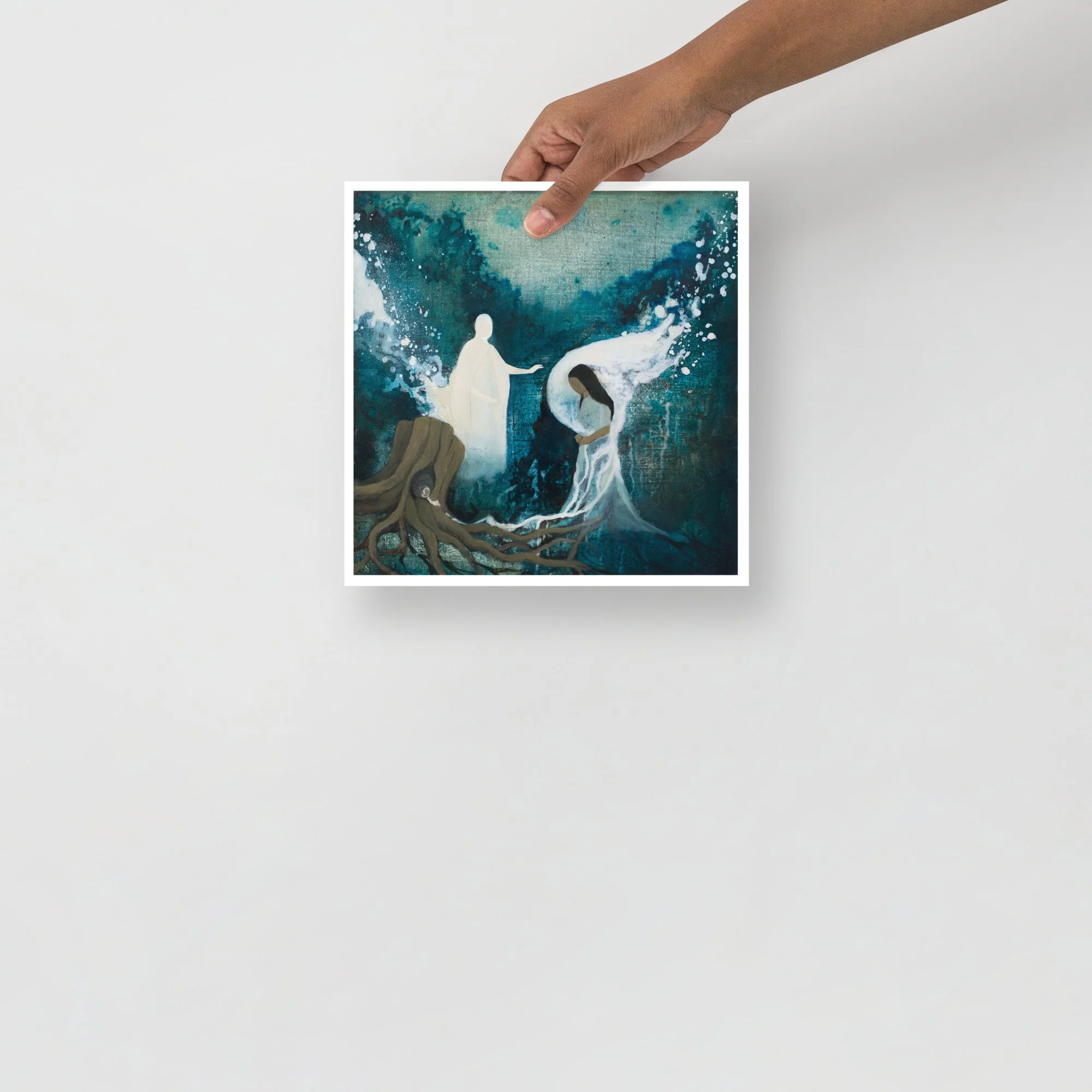 Zechariah and Gabriel in the Temple - Prints — Bette Lynn Dickinson