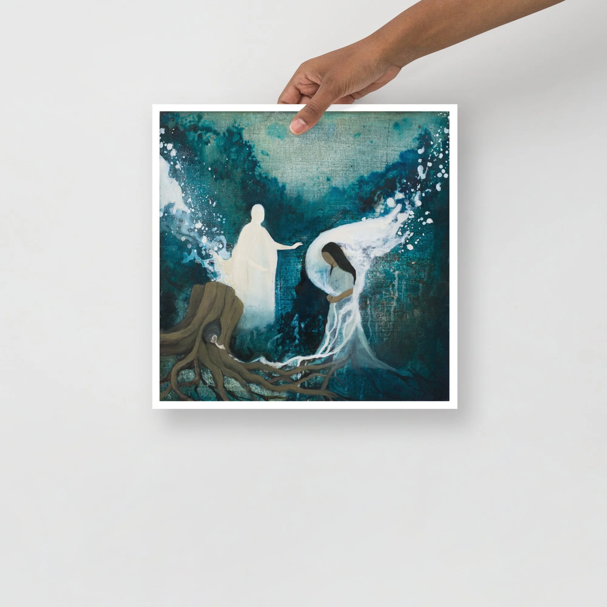 Zechariah and Gabriel in the Temple - Prints — Bette Lynn Dickinson