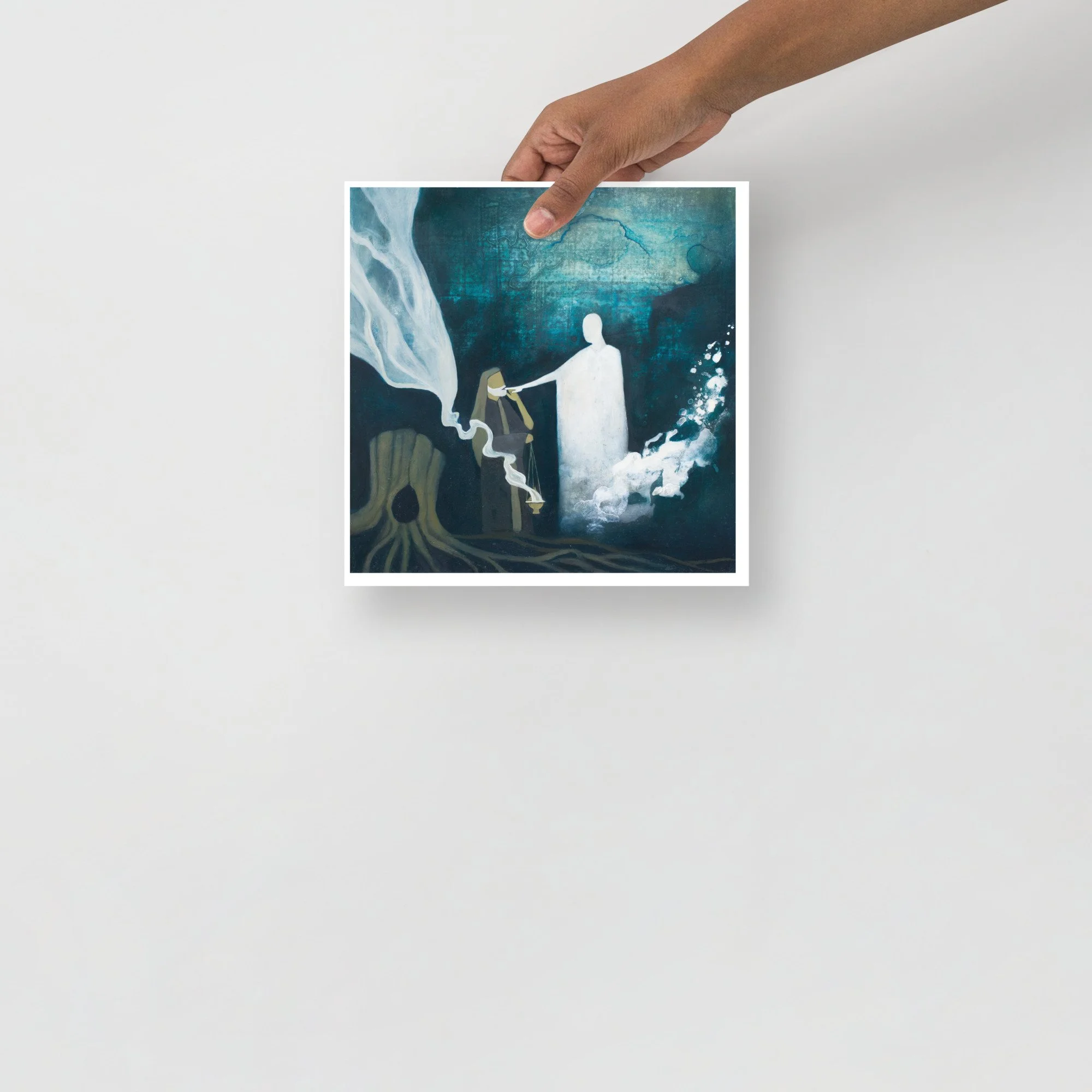Zechariah and Gabriel in the Temple - Prints — Bette Lynn Dickinson