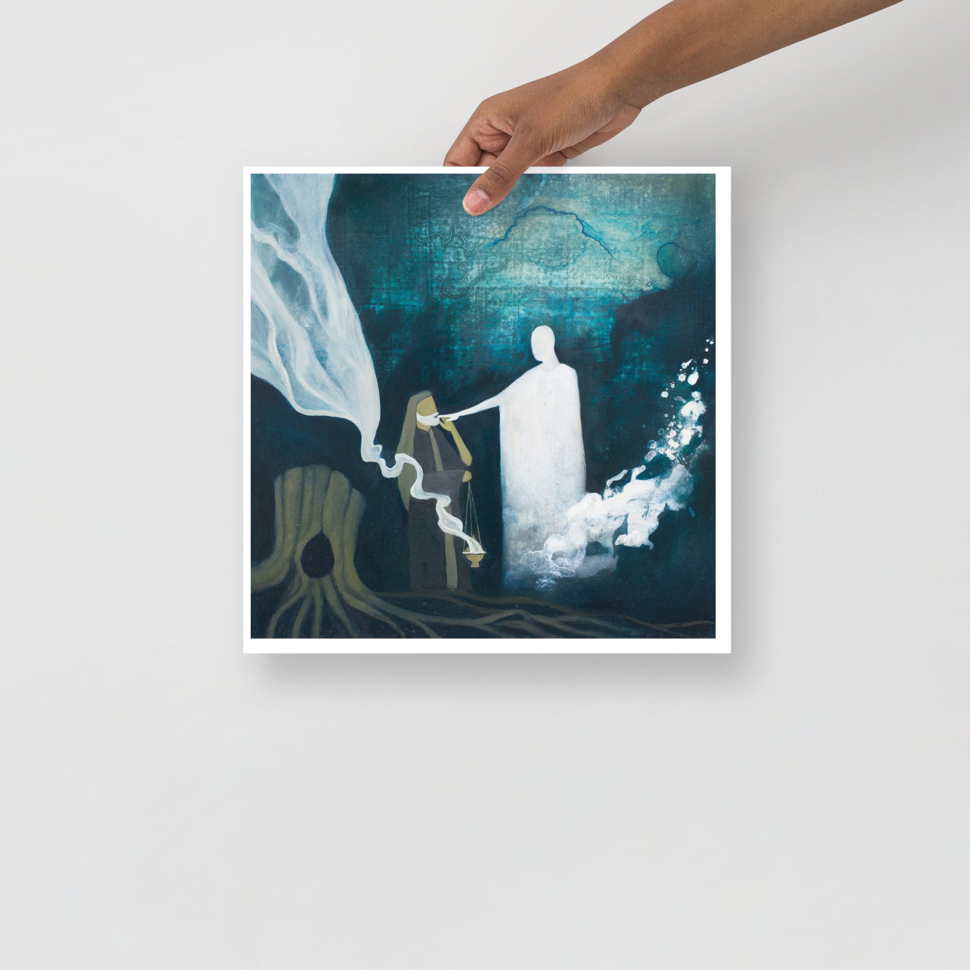 Zechariah and Gabriel in the Temple - Prints — Bette Lynn Dickinson