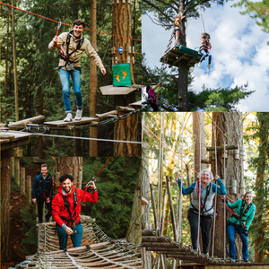 Victoria, BC Canada — Adventure Zipline Course — WildPlay
