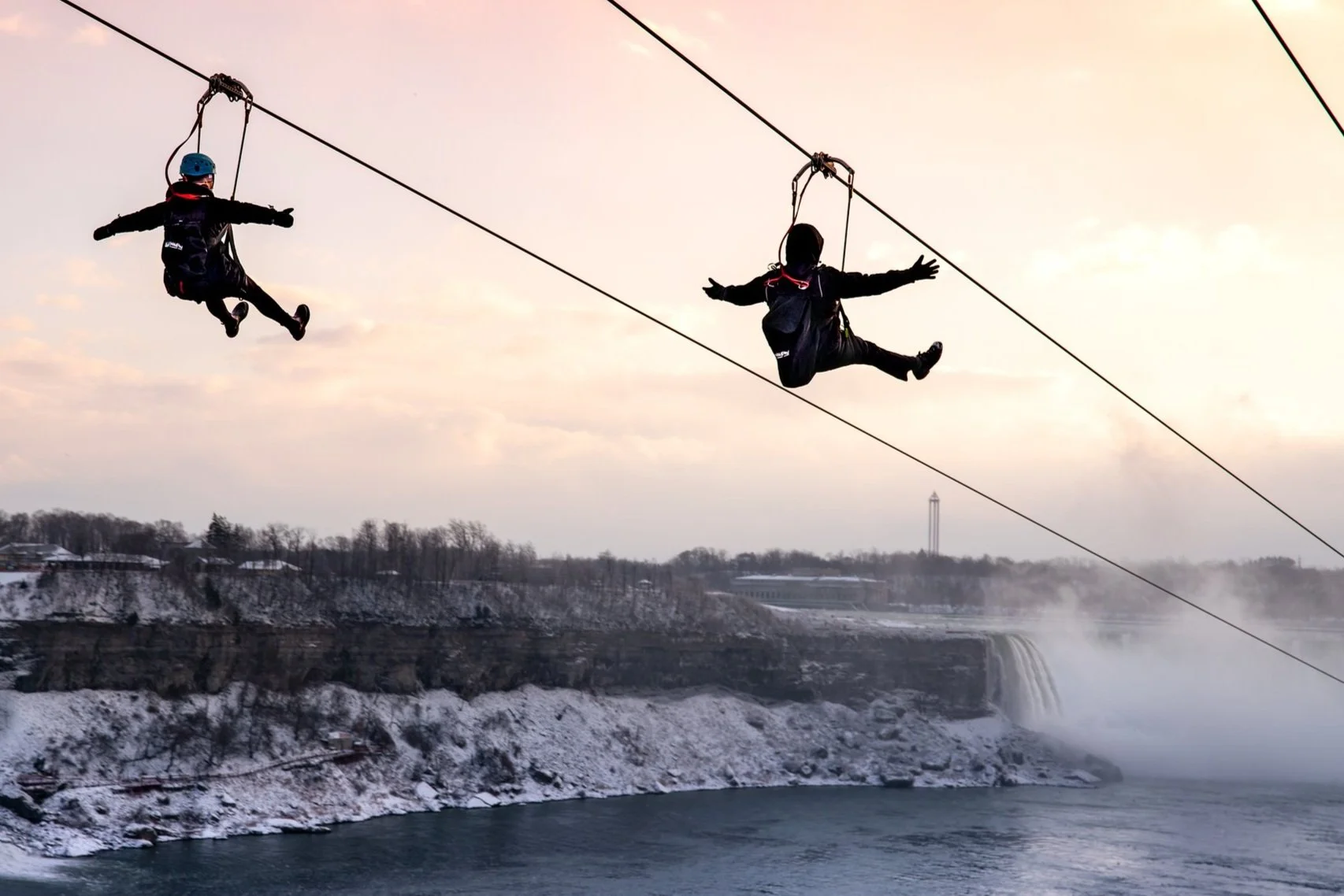 Niagara Falls, Ontario Canada — Adventure Zipline Course — WildPlay