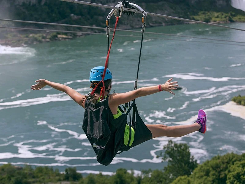 Zipline to the Falls, Niagara Falls, ON — WildPlay