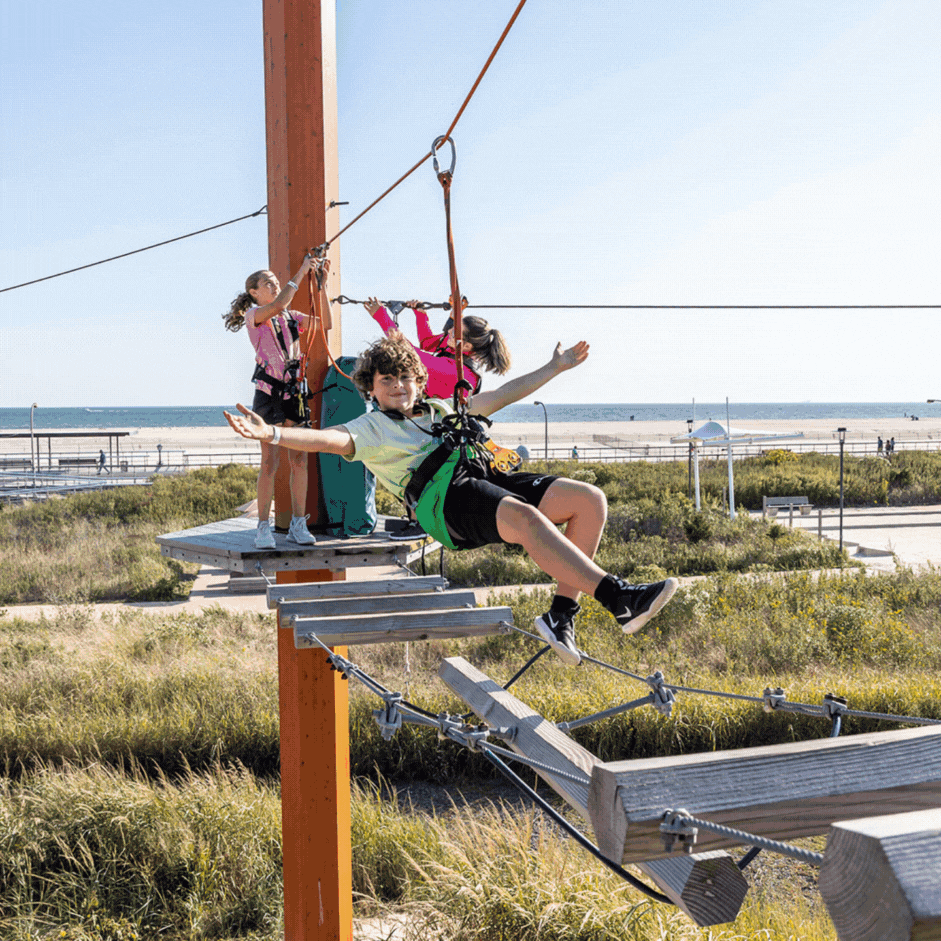 Jones Beach, New York, USA — High Ropes & Aerial Adventures — WildPlay