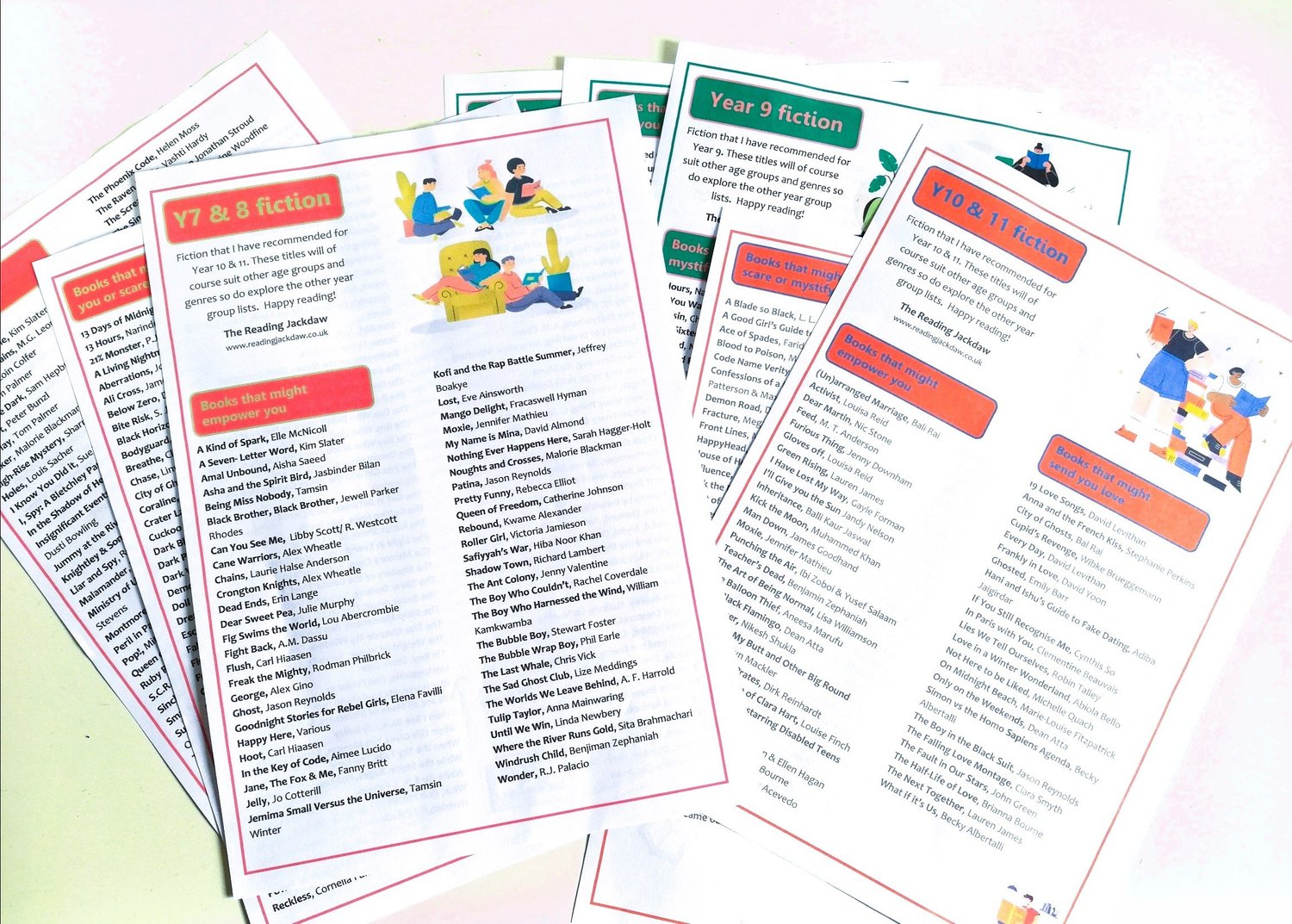 Free Reading Lists — The Reading Jackdaw