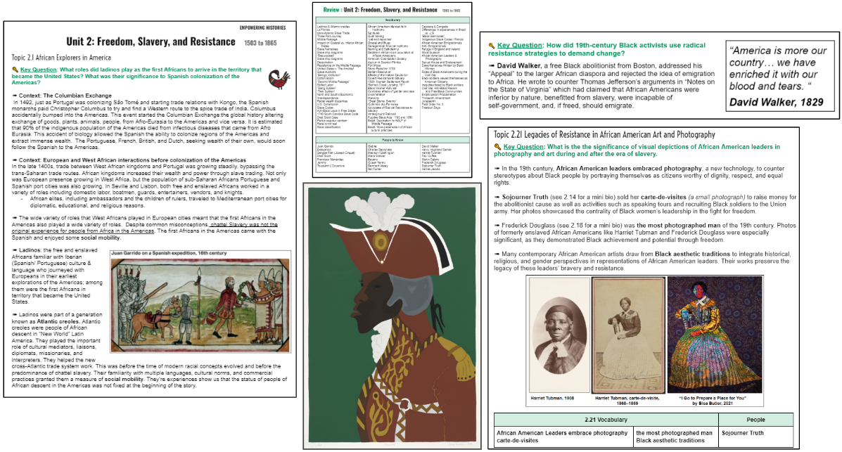 Topic 2 Must Knows APAFAM — Empowering Histories