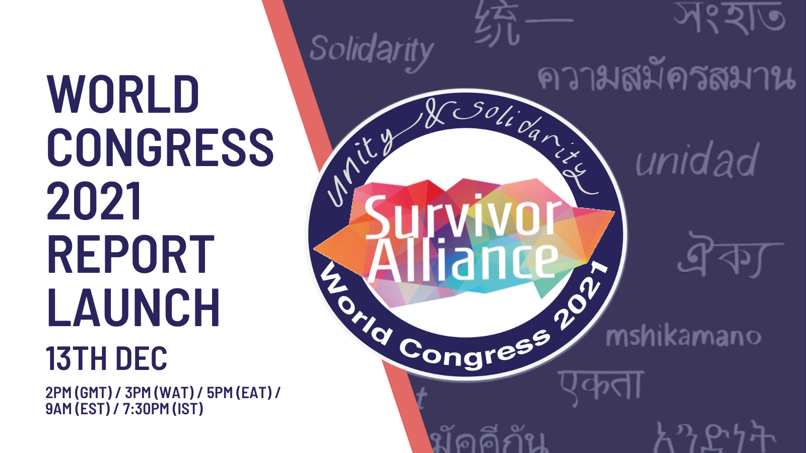 World Congress Report — Survivor Alliance