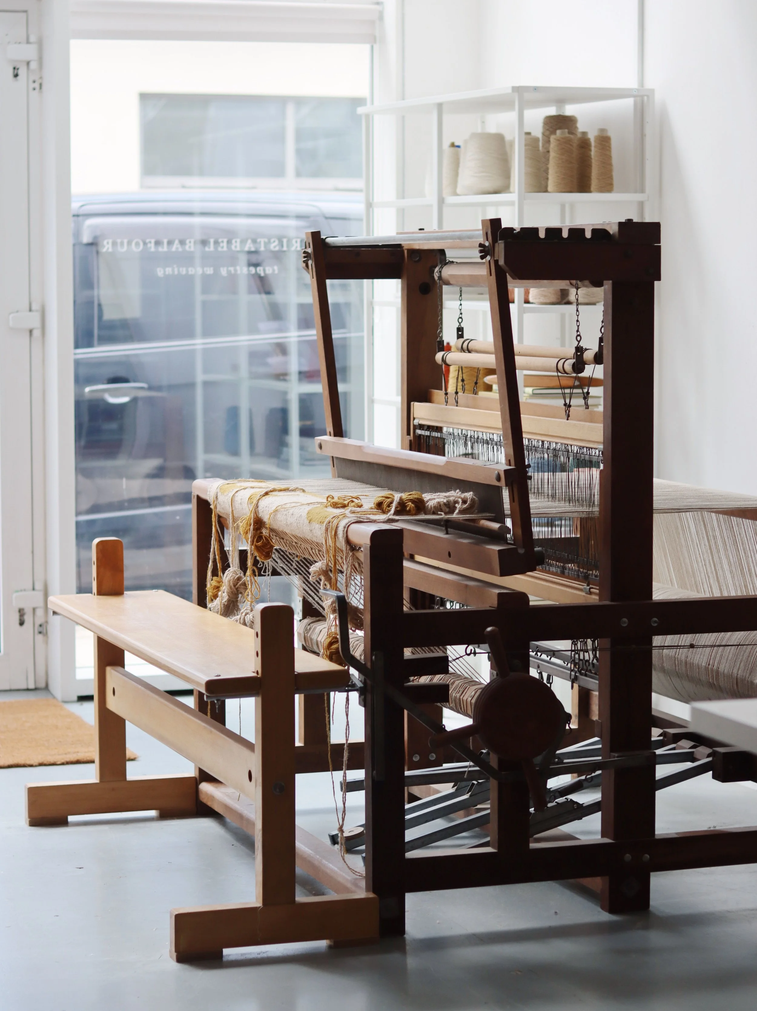 Your Guide To Buying A Second-Hand Floor Loom — Balfour & Co Weaving ...