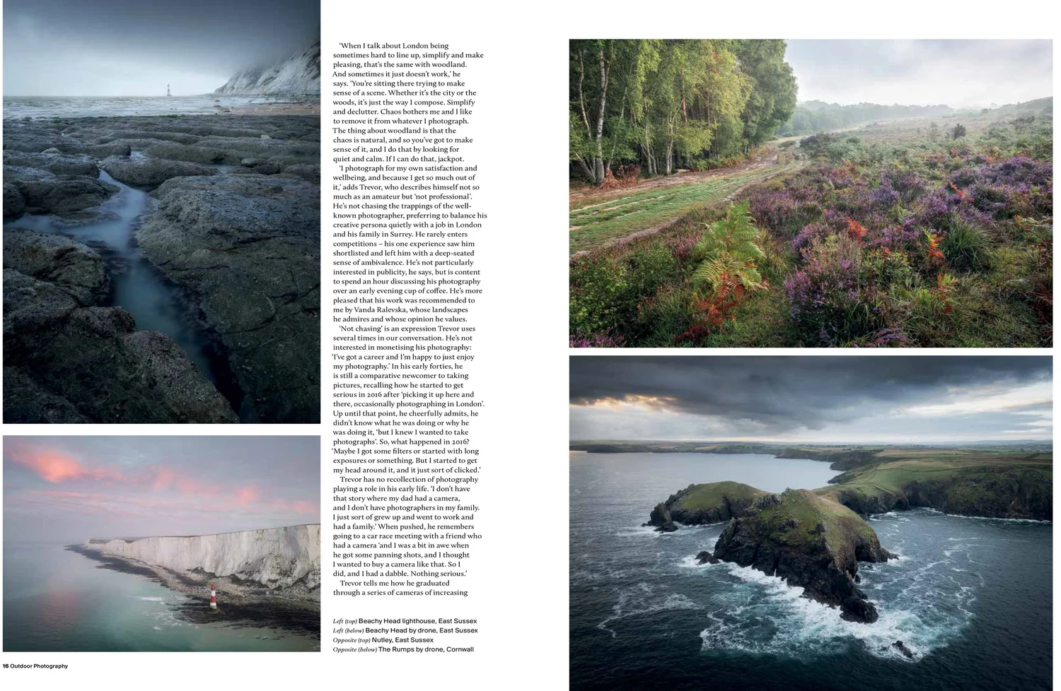 Outdoor Photogrphy Magazine Feature | Trevor Sherwin Photography