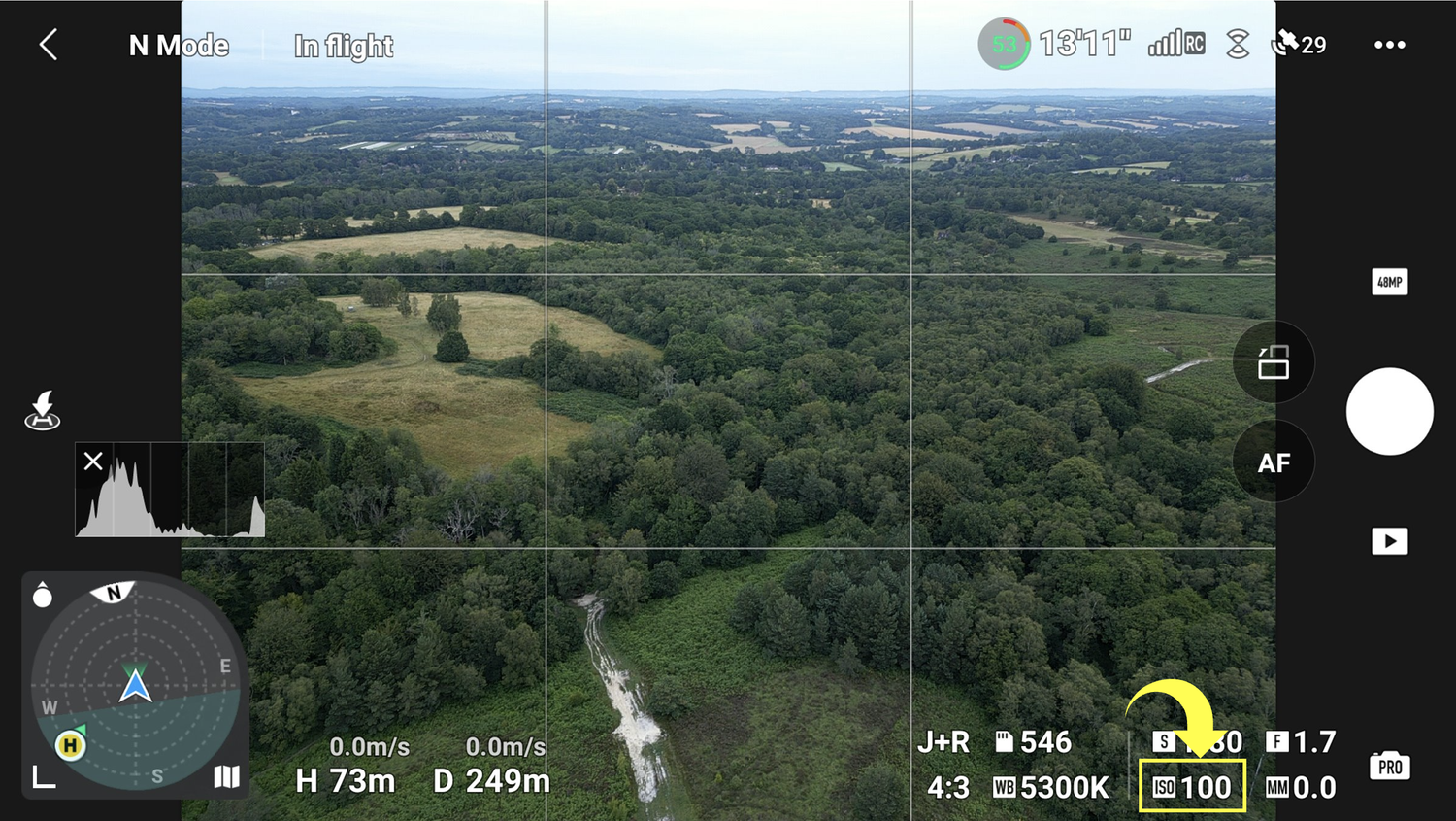 The camera settings I use for the DJI Mini 3 pro to take my best ...