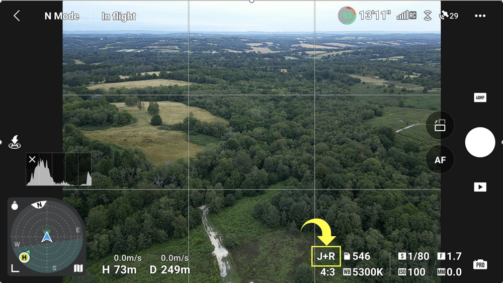 The camera settings I use for the DJI Mini 3 pro to take my best ...