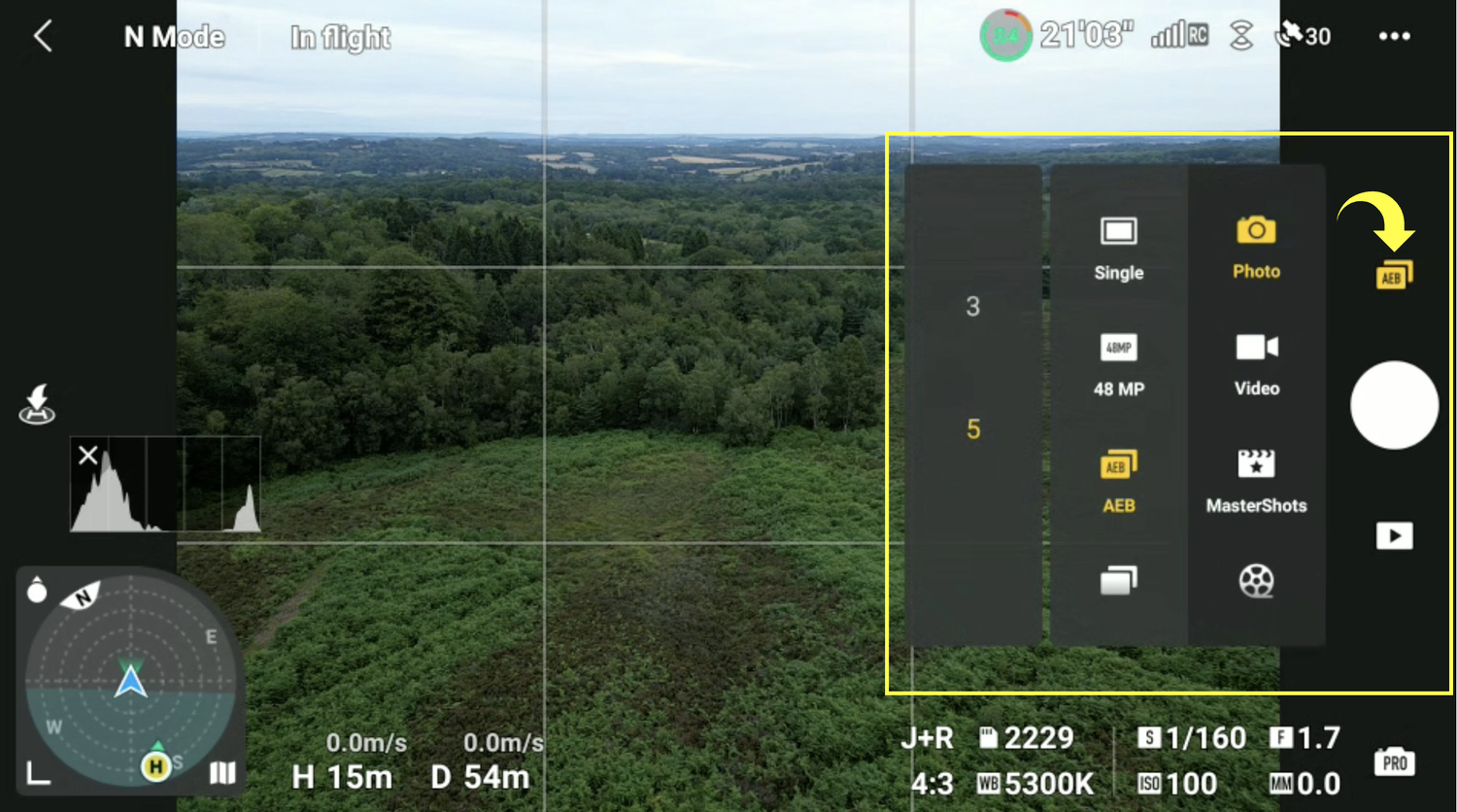 The camera settings I use for the DJI Mini 3 pro to take my best ...