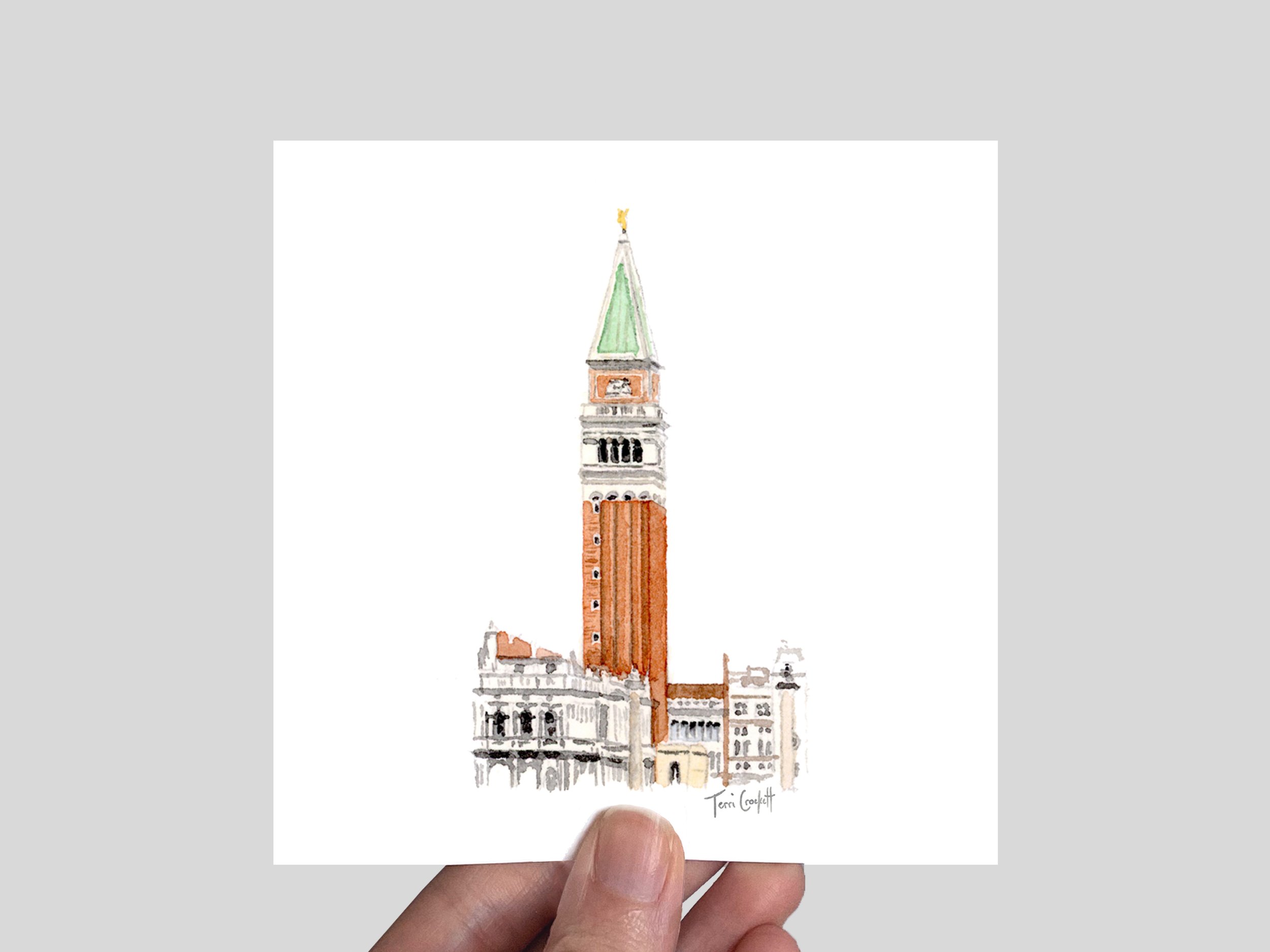 St Mark's Campanile Venice Art Print — Thatch City Studio