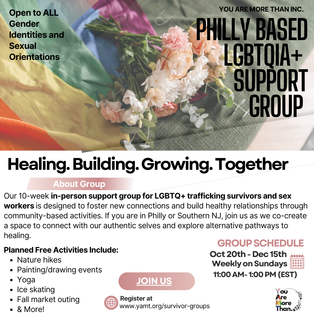 Survivor-Led Support Groups — You Are More Than Inc.