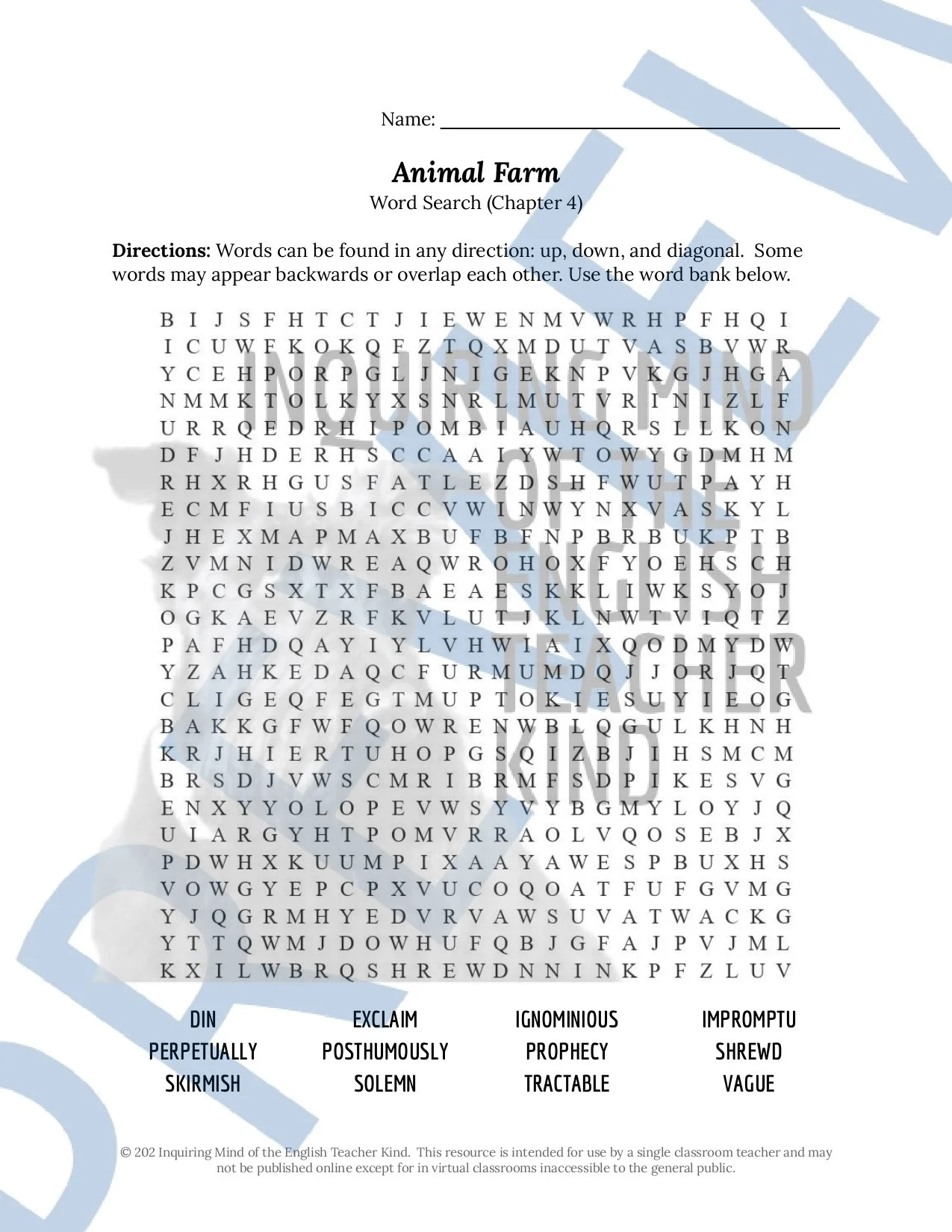 Animal Farm by George Orwell Quiz, Close Reading, and Summative Project ...