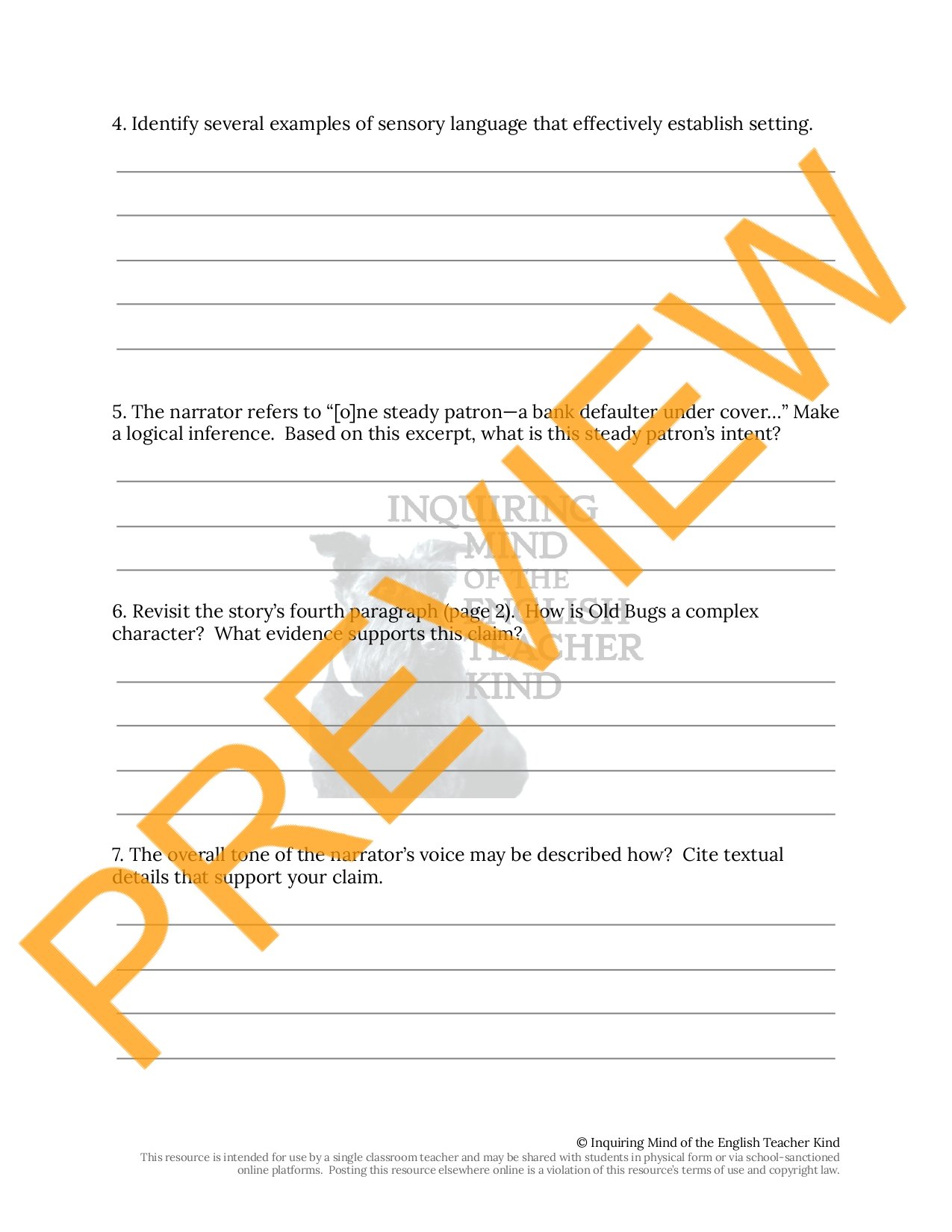 "The Tomb" by H.P. Lovecraft Quiz and Close Reading Worksheet Bundle ...