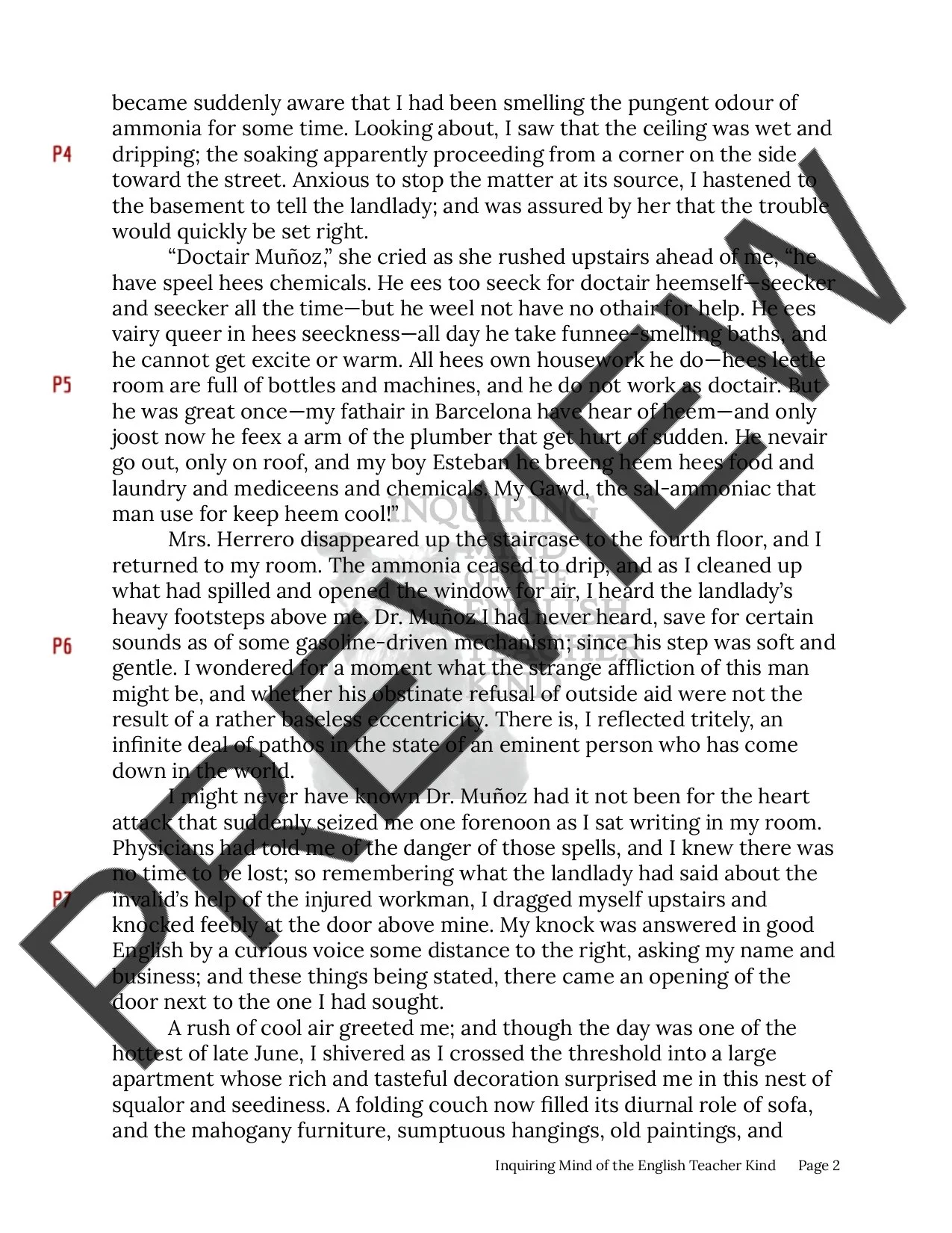 "The Cats of Ulthar" by H.P. Lovecraft Quiz, Close Reading, and ...
