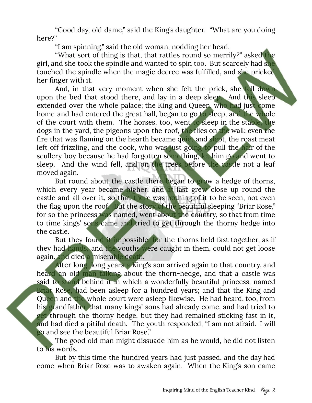 Craft Analysis Activities — Teaching Resources — Inquiring Mind of the ...