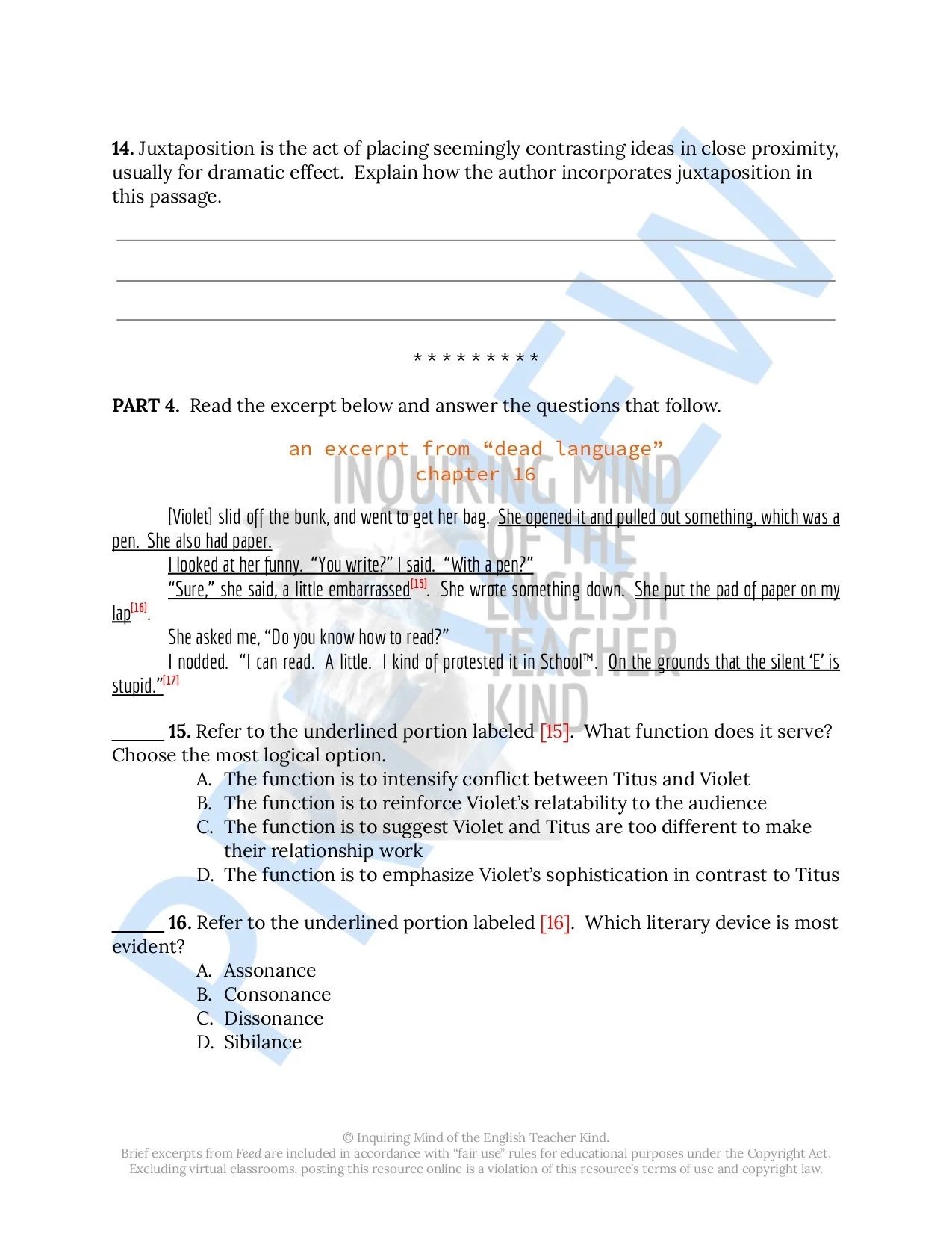 "Sweat" by Zora Neale Hurston Quiz and Close Reading Worksheet Bundle ...