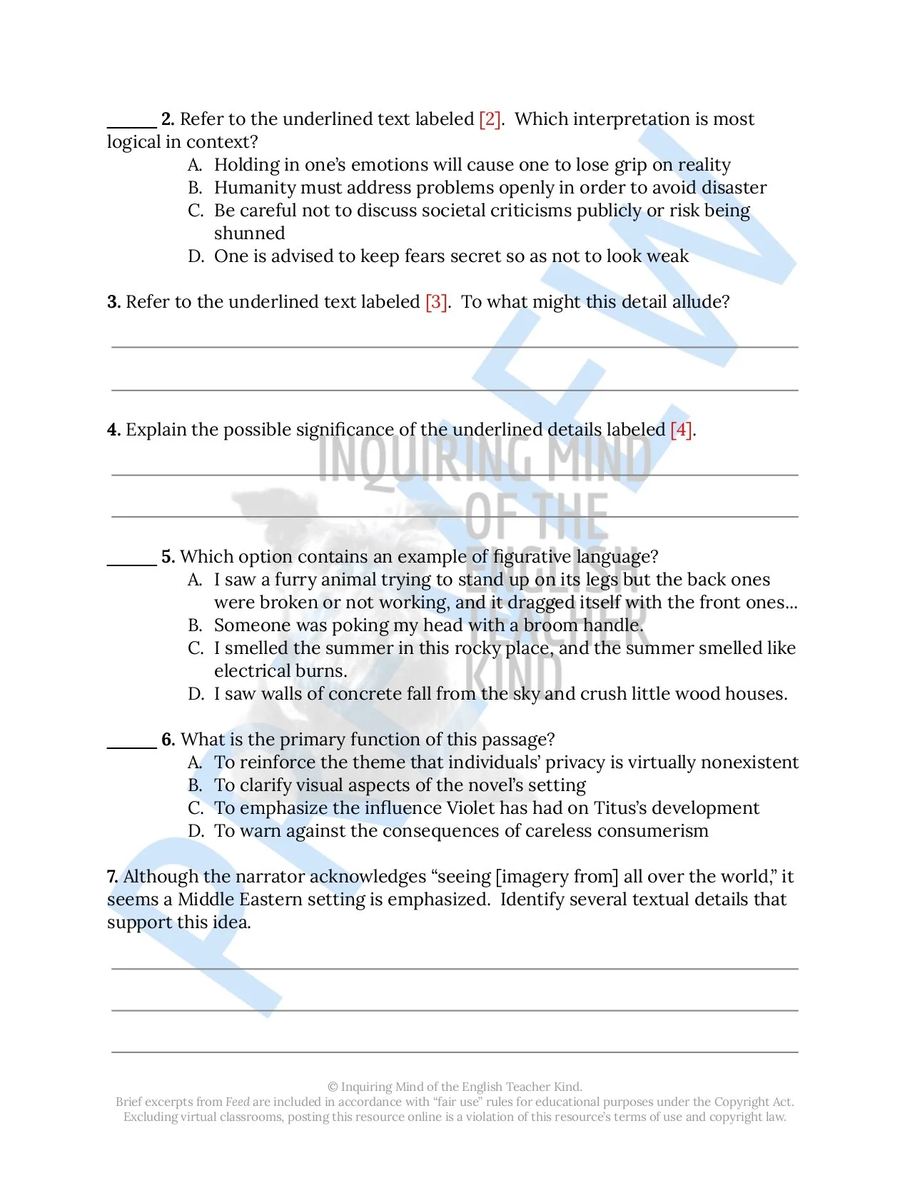 "Sweat" by Zora Neale Hurston Quiz and Close Reading Worksheet Bundle ...
