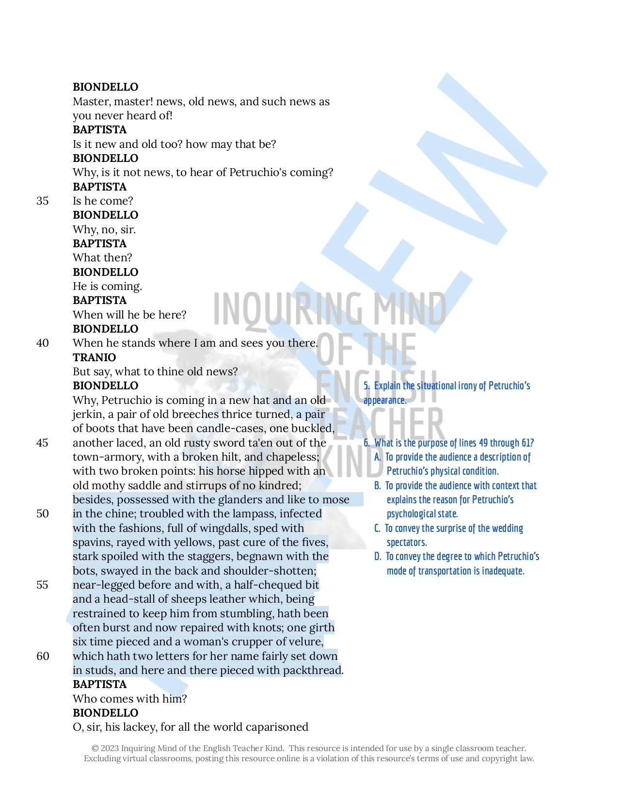 Brave New World by Aldous Huxley Quiz and Answer Key Bundle — Inquiring ...