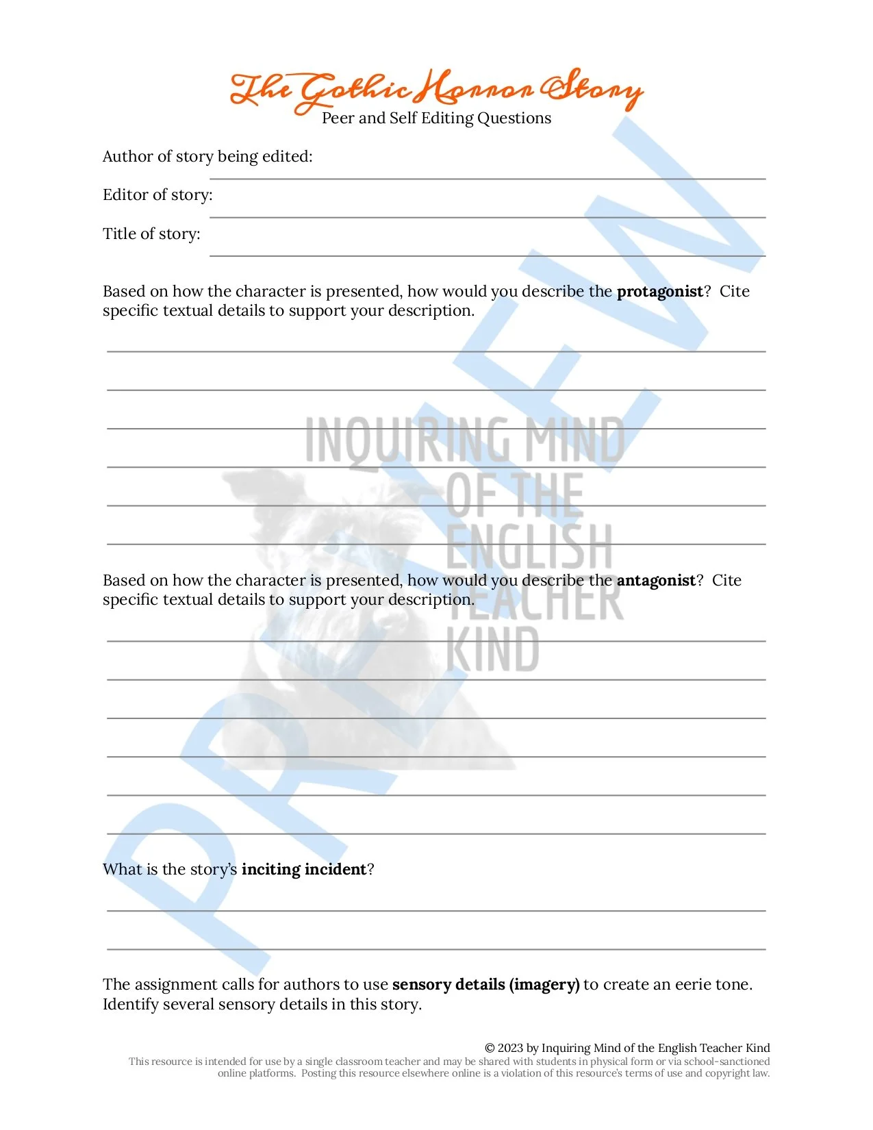 "Hop Frog" by Edgar Allan Poe Quiz, Close Reading, and Vocabulary ...