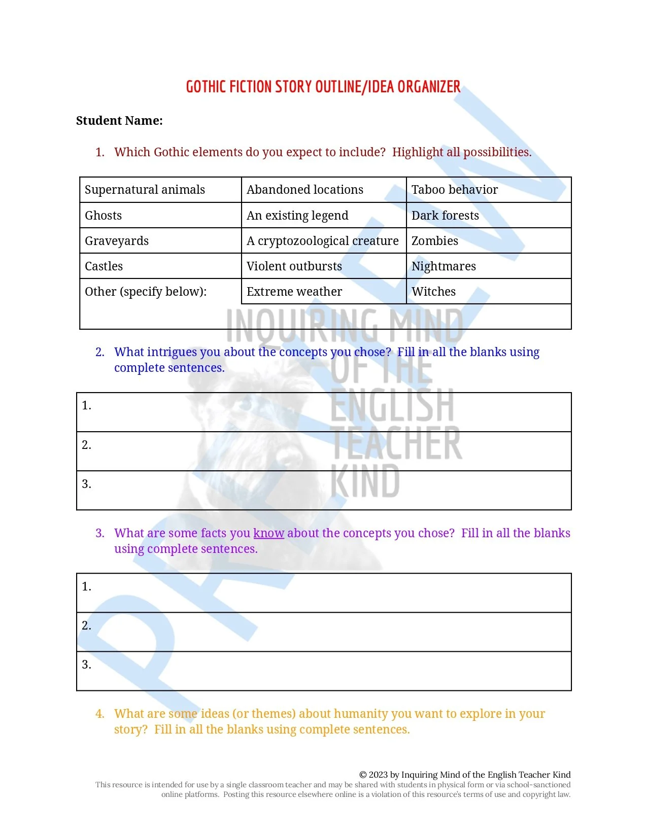 "The Fall of the House of Usher" by Edgar Allan Poe Quiz and Close ...