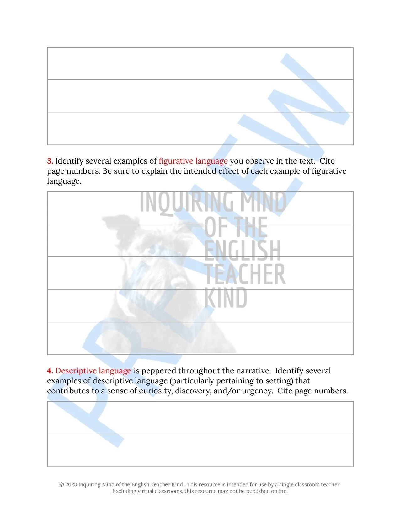 Grammar Worksheet on Loaded Language with Answer Key — Inquiring Mind ...