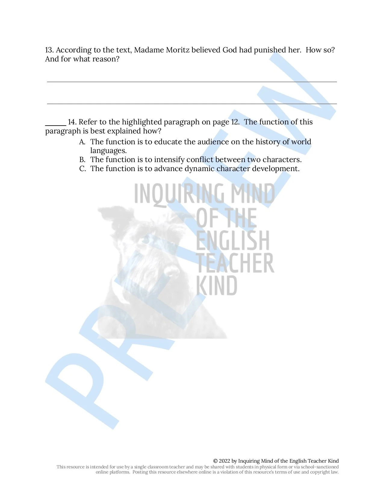Frankenstein by Mary Shelley Close Reading Analysis Worksheets Bundle ...