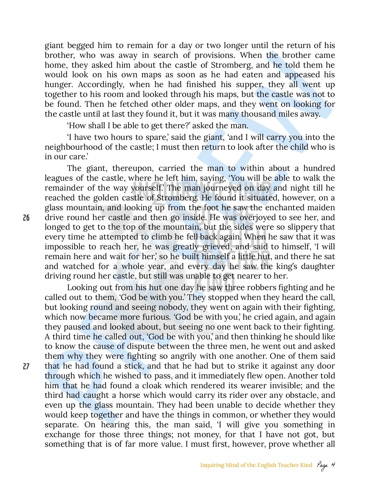 "The Buckwheat" by Hans Christian Andersen Quiz and Close Reading ...