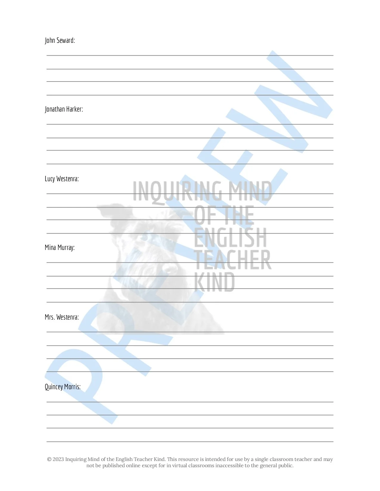 Dracula by Bram Stoker Test and Answer Key with Study Guide for High ...