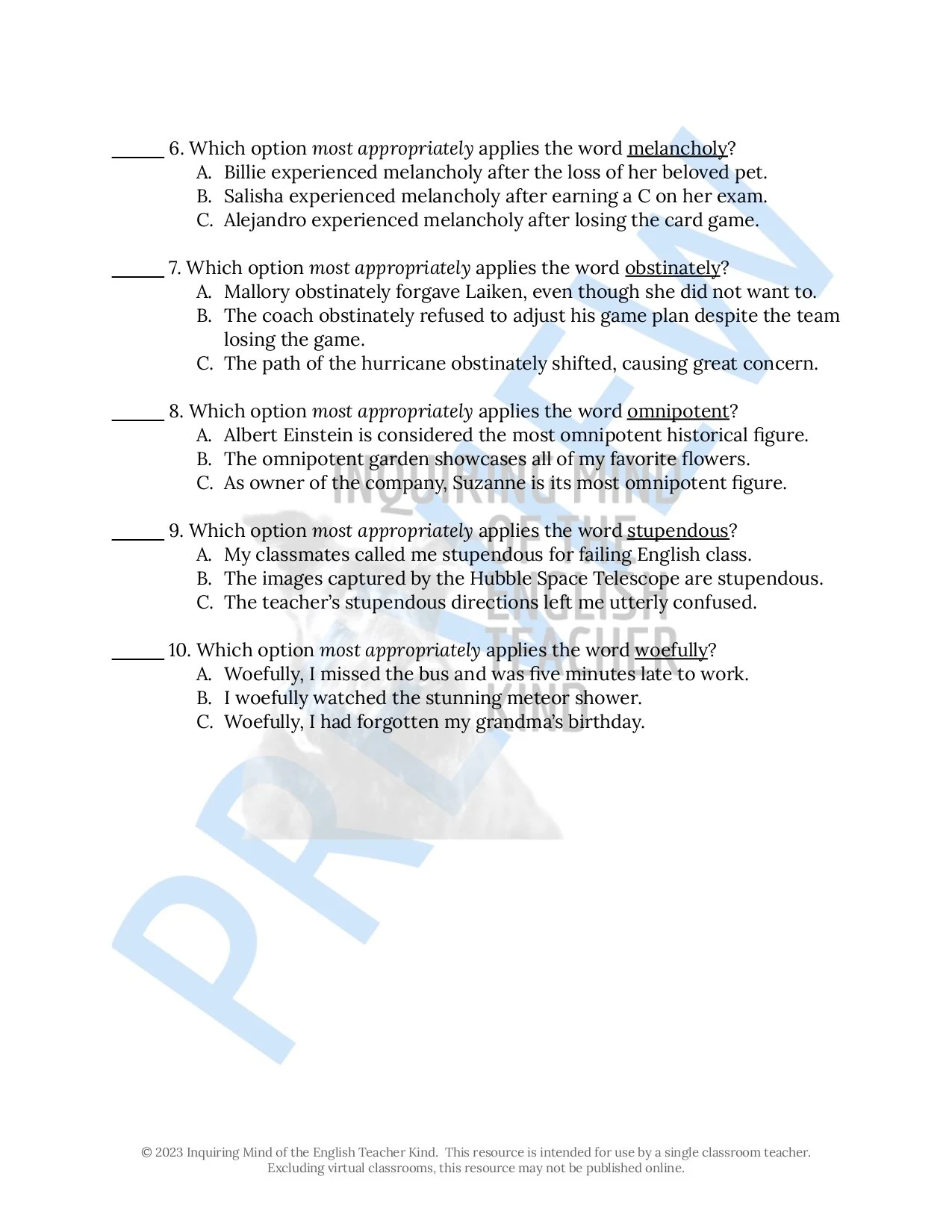 Dracula by Bram Stoker Vocabulary Development Games and Activities ...